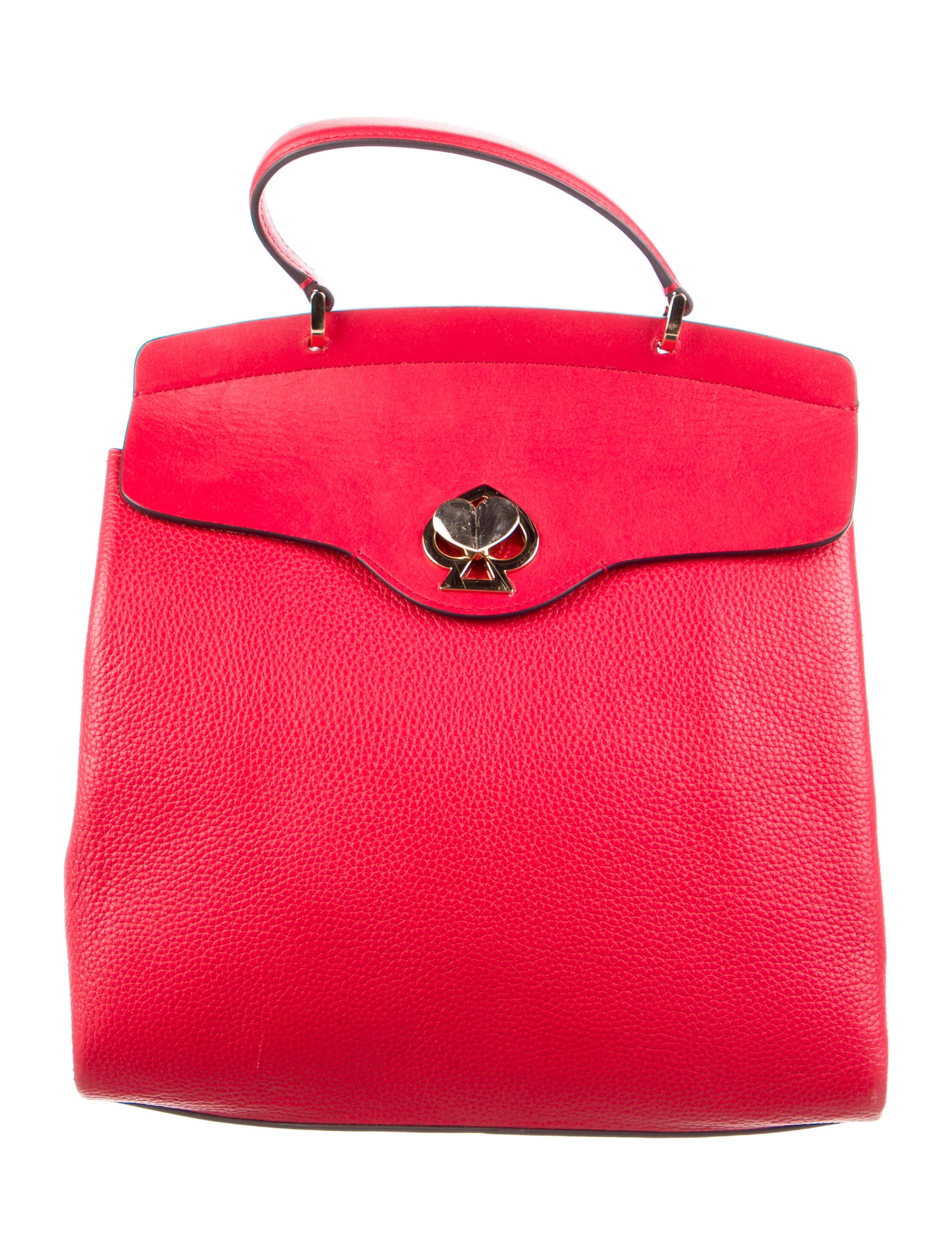 Kate Spade New York Leather Backpack - Red Backpacks, Handbags ...