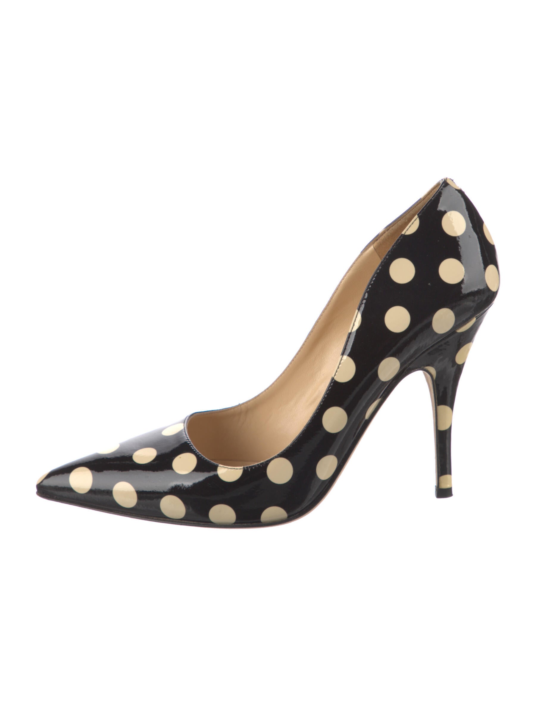 Kate Spade New York Patent Leather Slingback Pumps - Black Pumps, Shoes ...