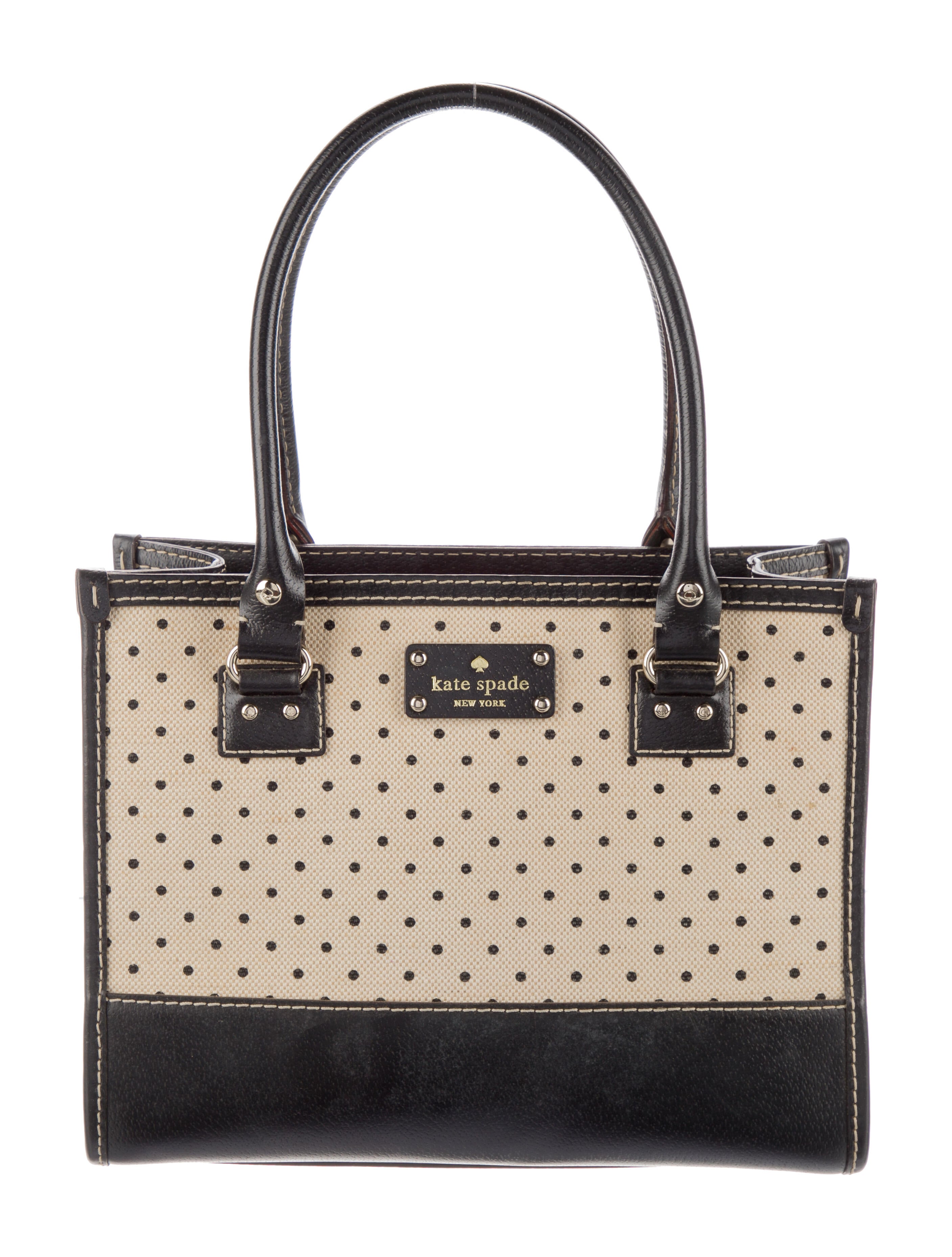 Kate Spade New York Polka Dot Tote Bag - Neutrals Totes, Handbags ...