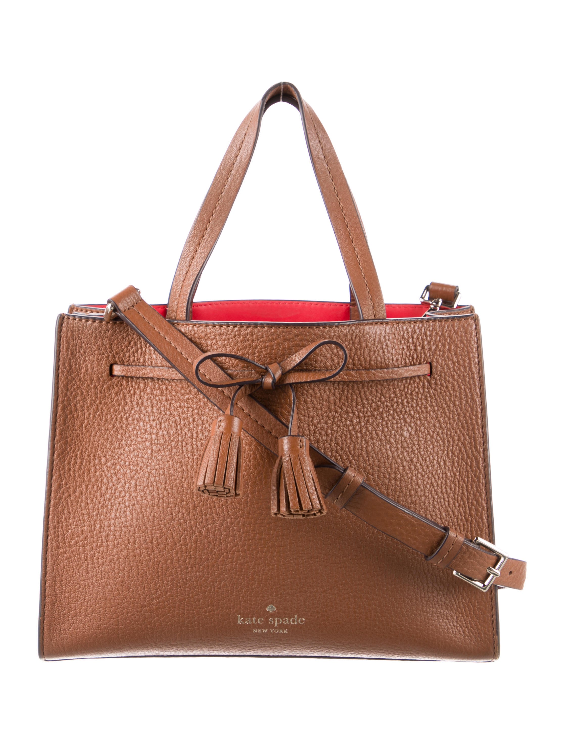 Kate Spade New York Wicker Handle Bag - Brown Handle Bags, Handbags ...