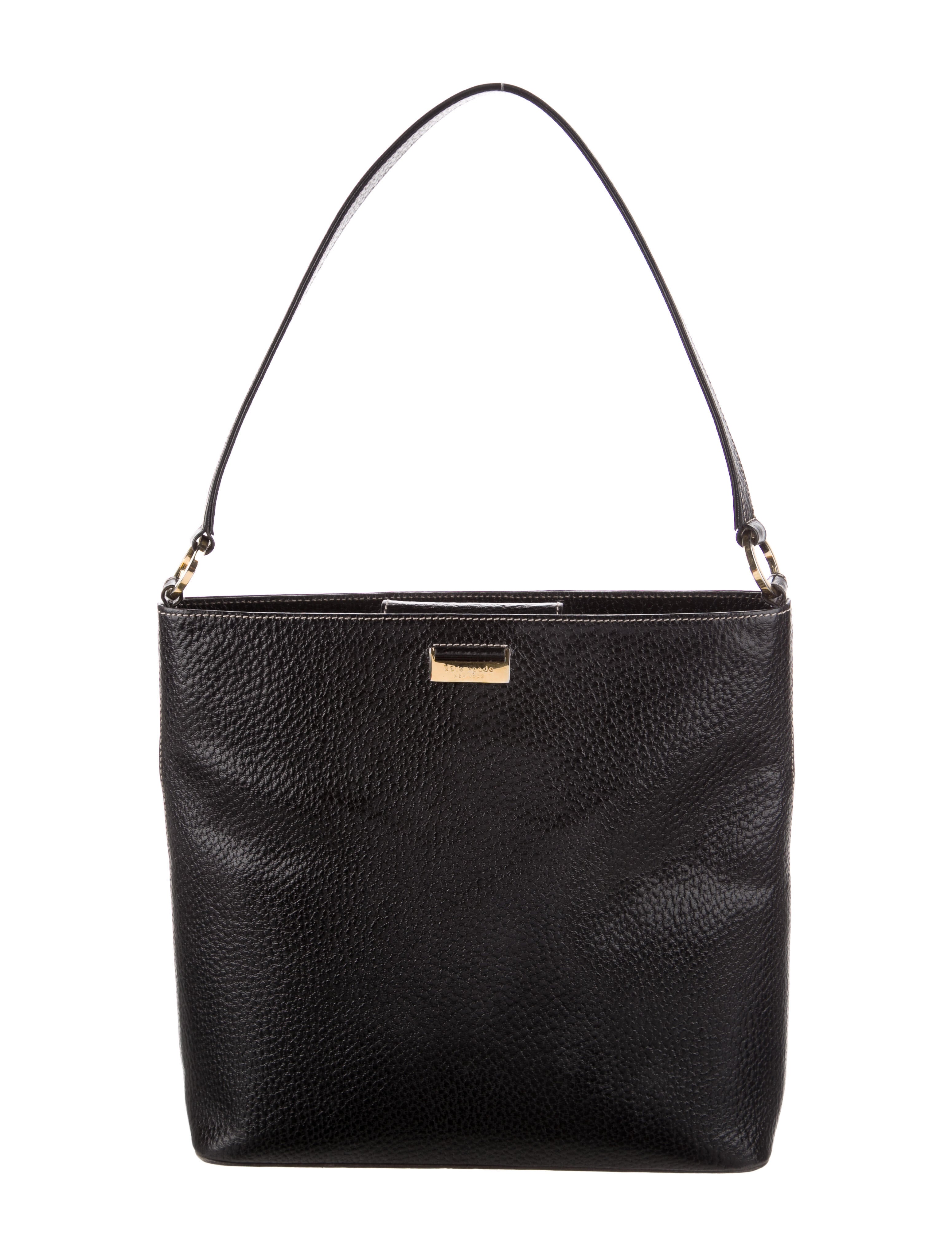 Kate Spade New York Medium Leather Shoulder Bag - Black Shoulder Bags ...