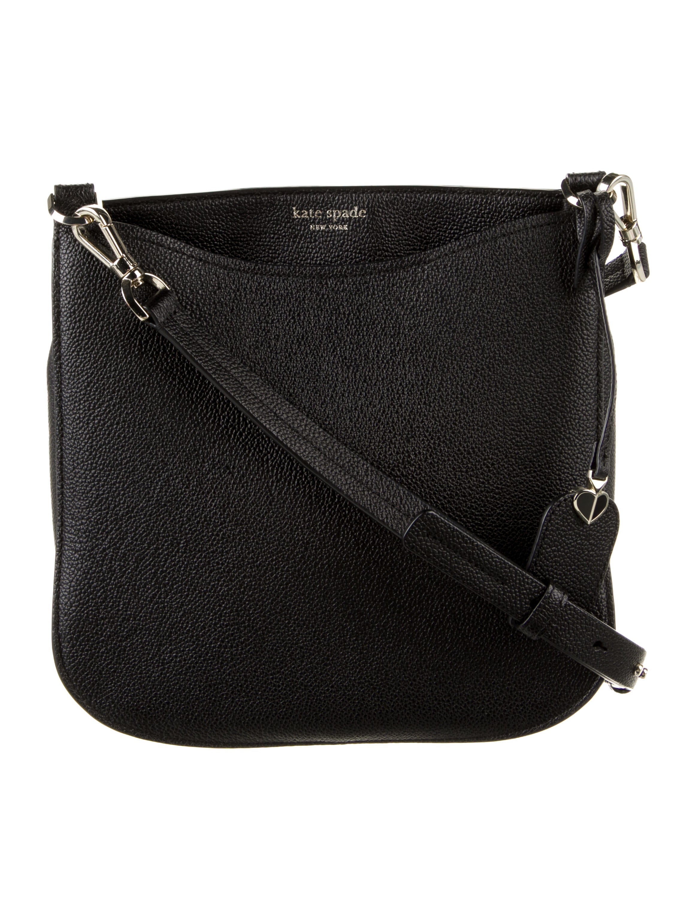 Kate Spade New York Leather Crossbody Bag - Black Crossbody Bags ...