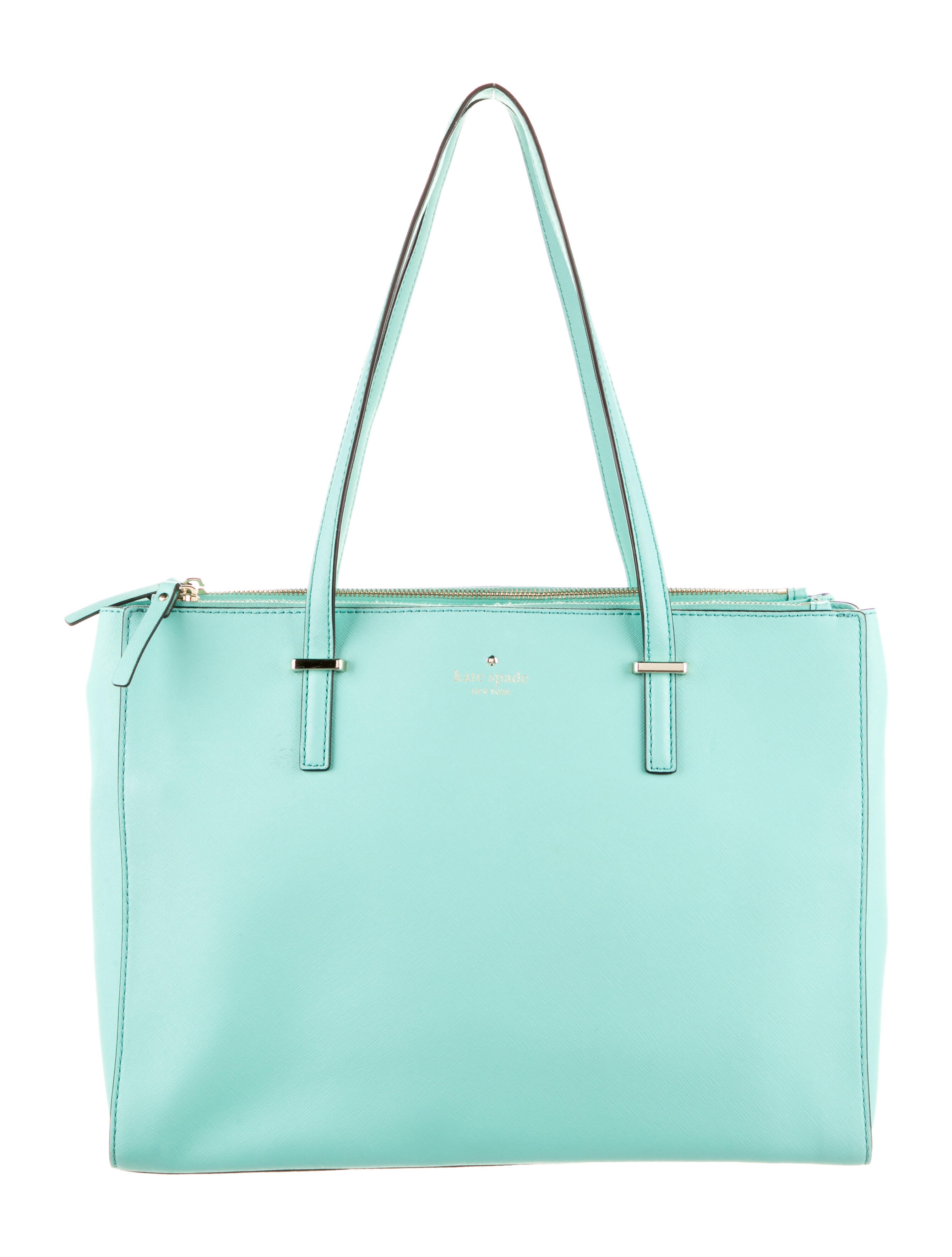 Kate Spade New York Raffia Woven Tote - Blue Totes, Handbags - WKA55966 ...