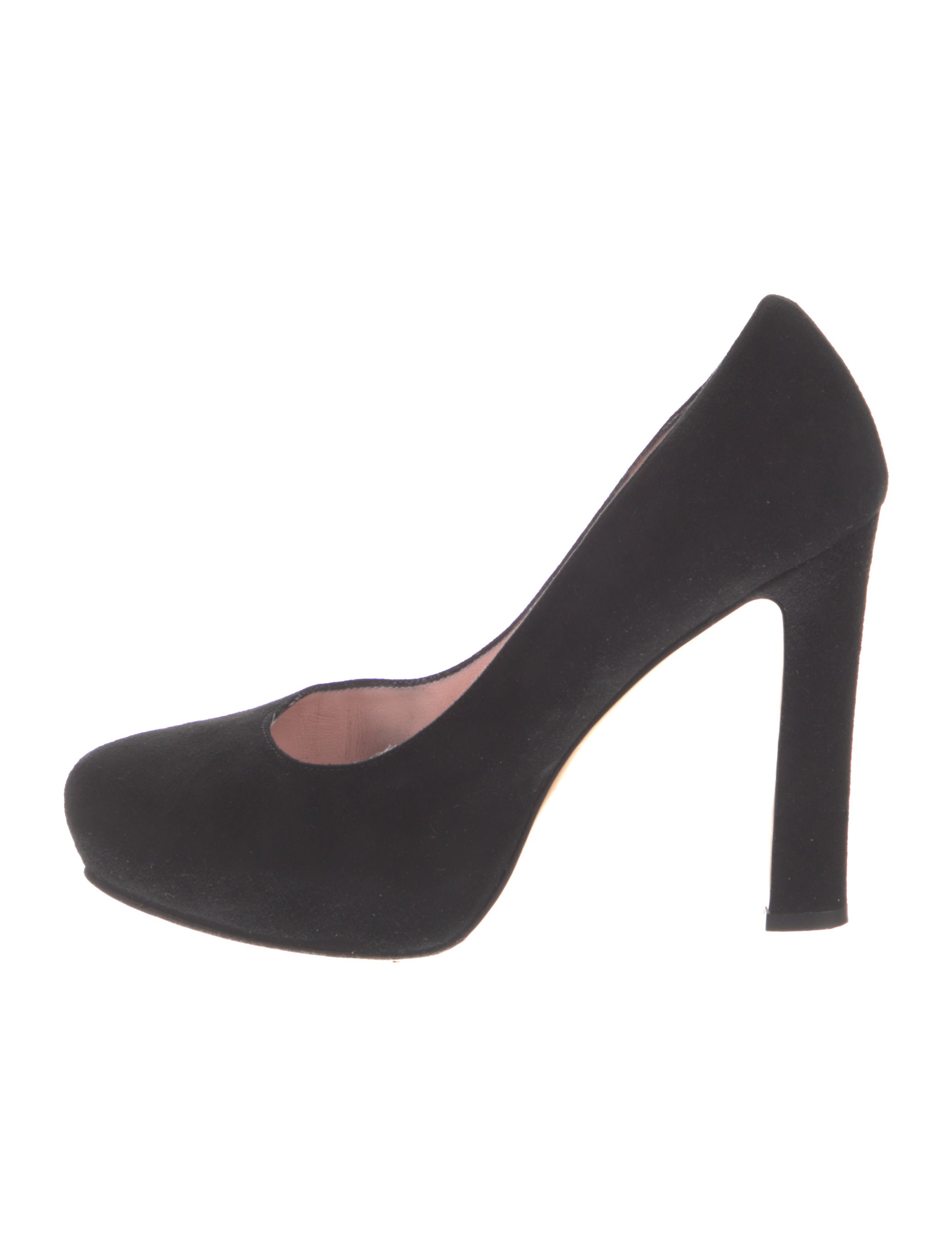 Kate Spade New York Patent Leather Round-Toe Pumps - Black Pumps, Shoes ...