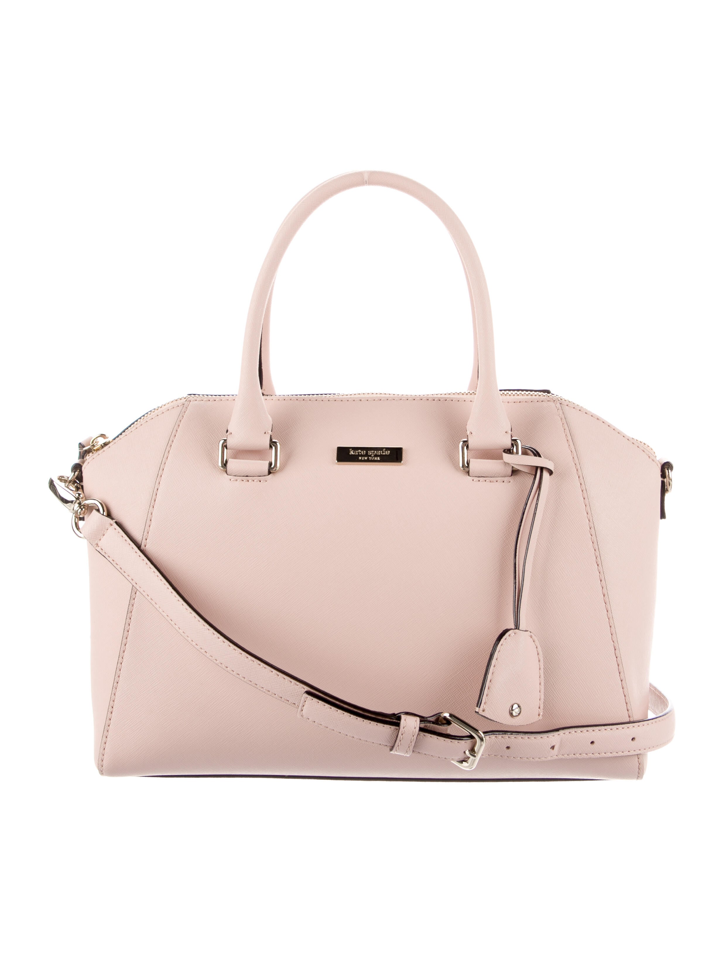 Kate Spade New York Textured Leather Shoulder Bag - Pink Shoulder Bags ...
