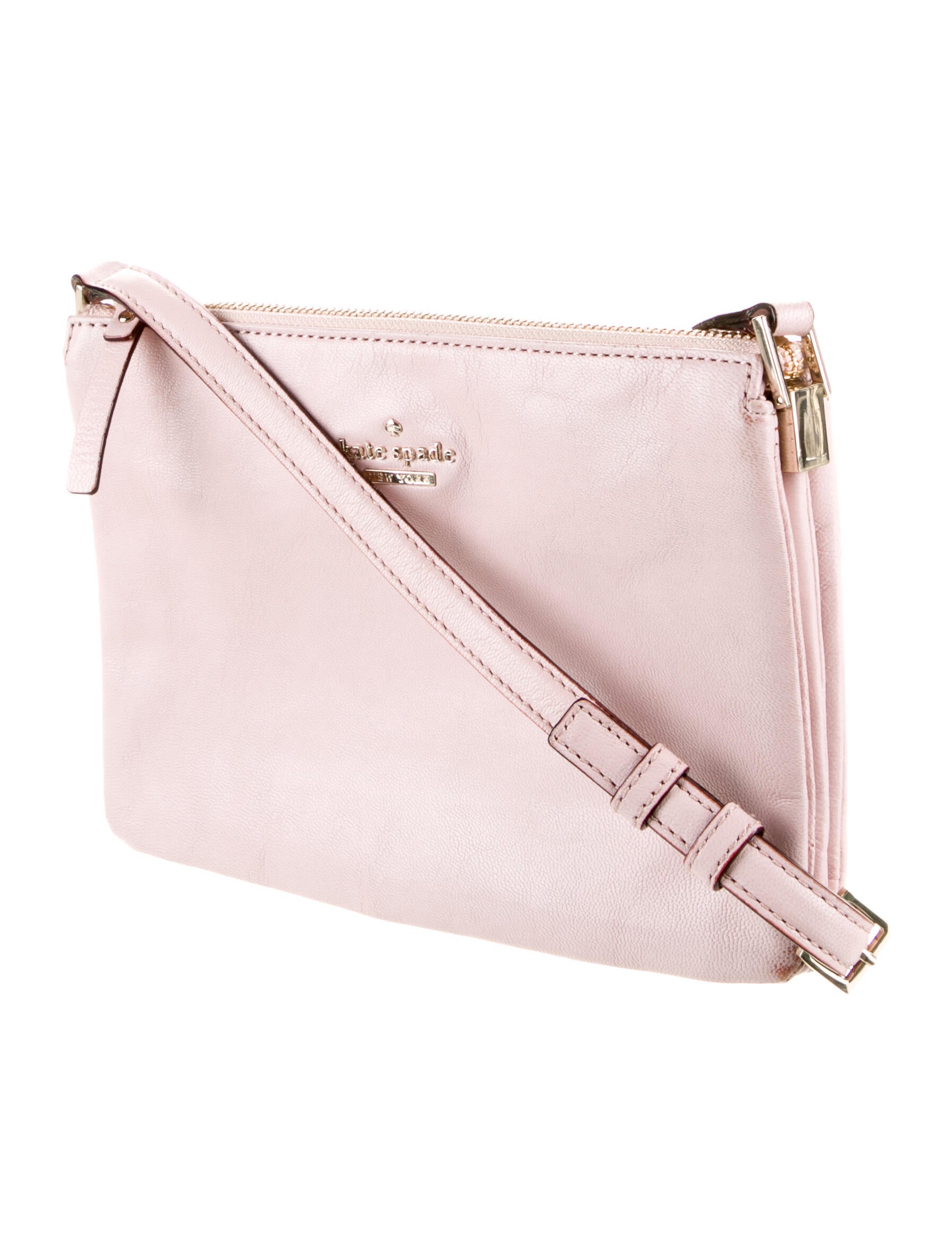 Kate Spade New York Leather Crossbody Bag - Pink Crossbody Bags ...