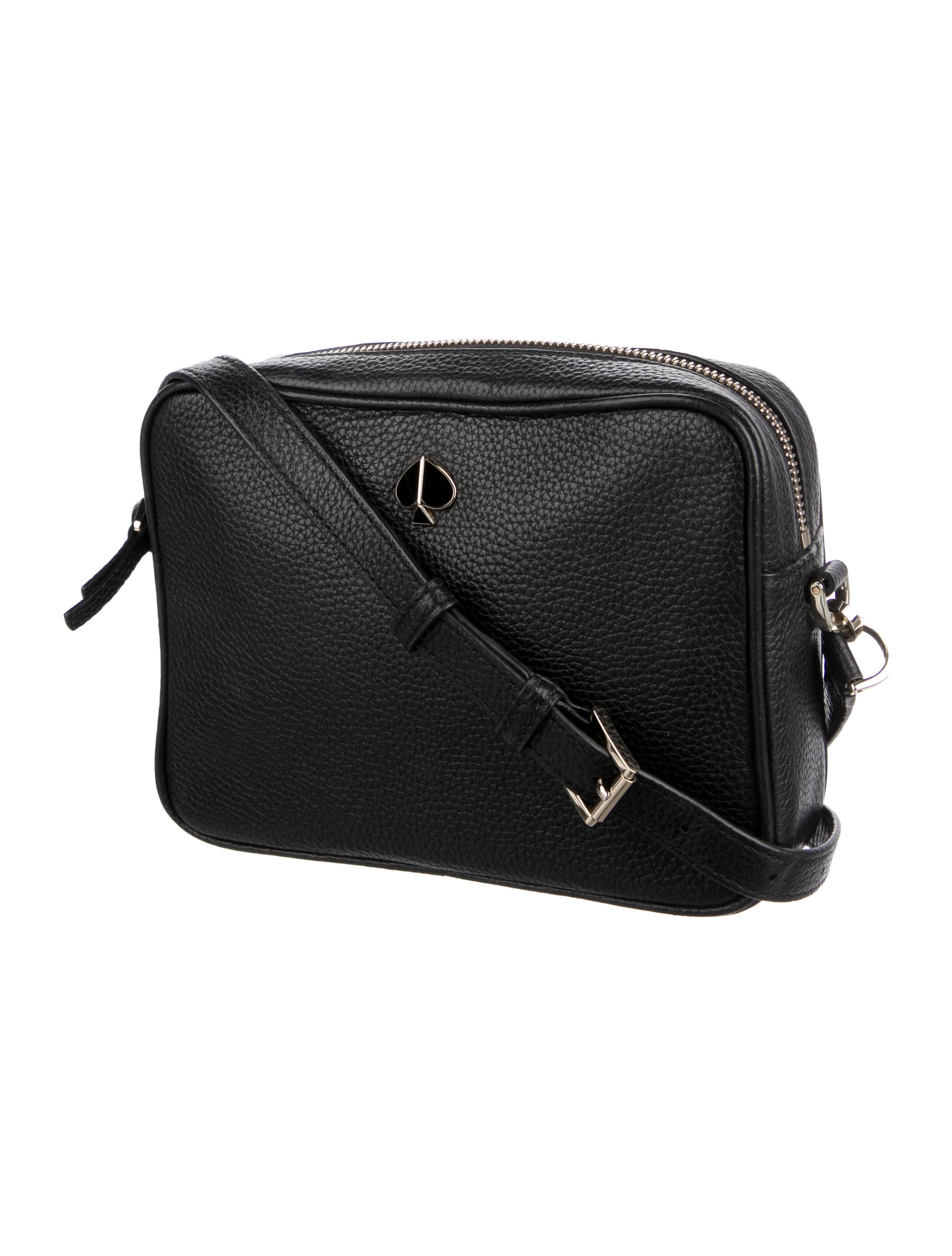 Kate Spade New York Leather Crossbody Bag - Black Crossbody Bags ...