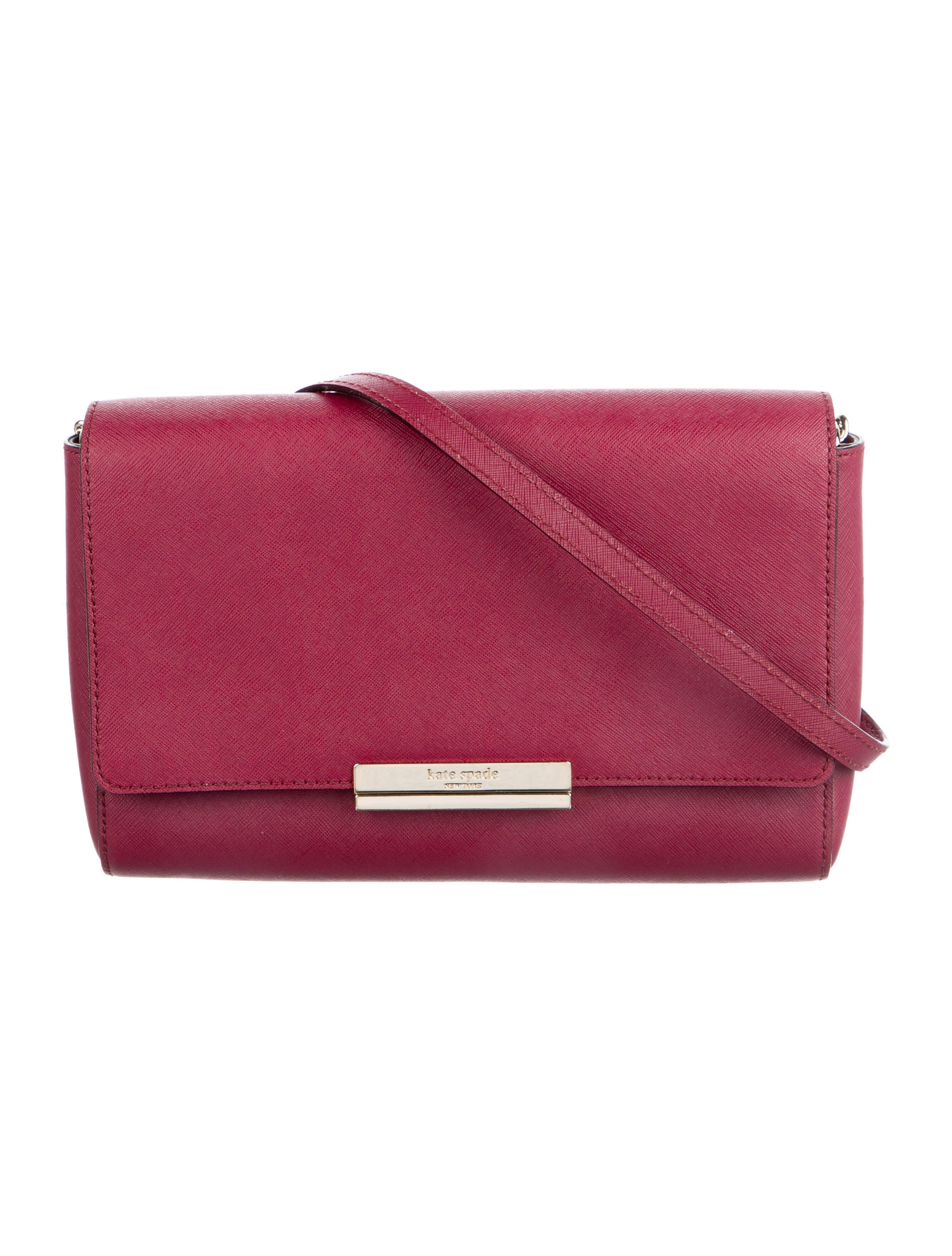 Kate Spade New York Leather Crossbody - Burgundy Crossbody Bags ...
