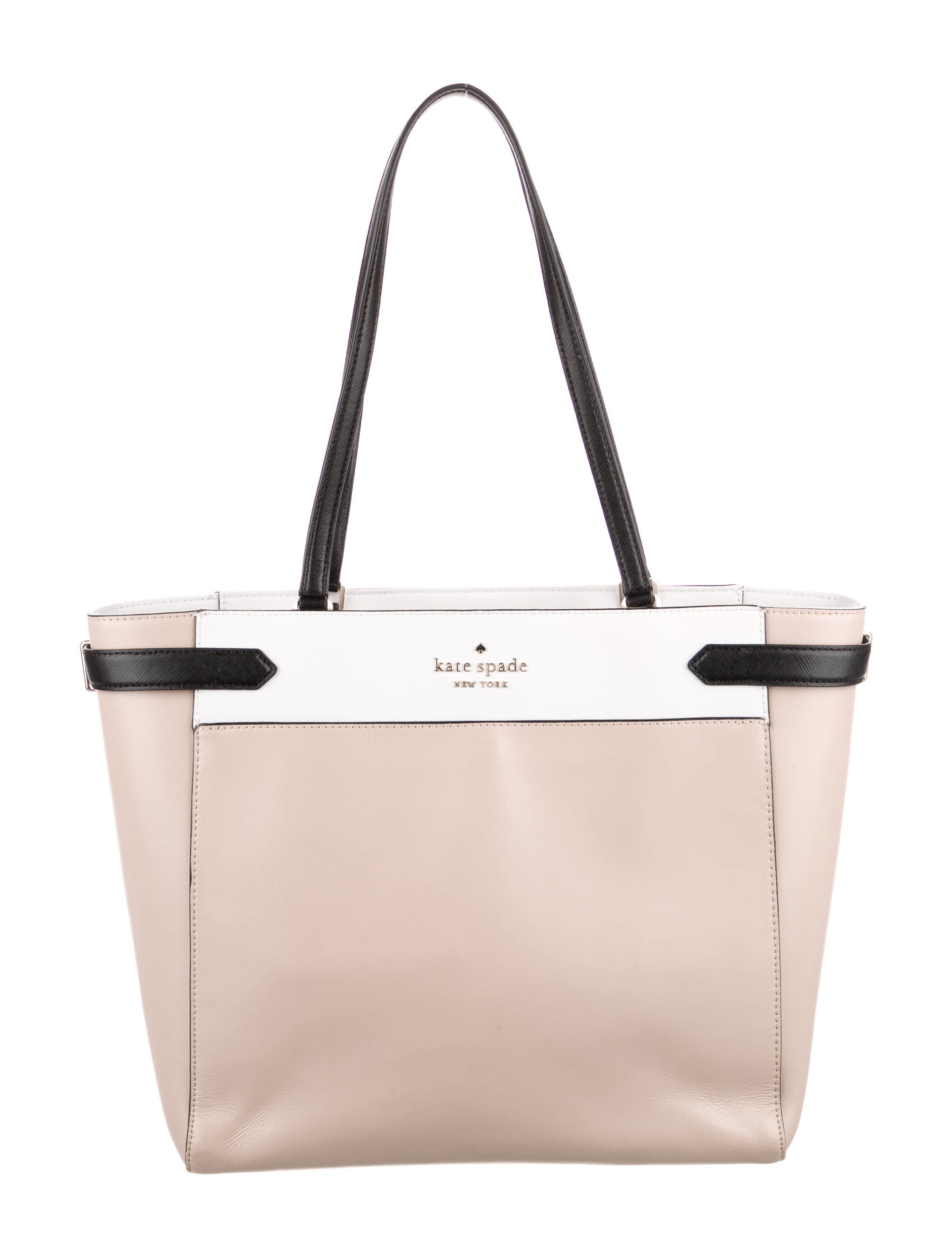 Kate Spade New York Leather Tote - Neutrals Totes, Handbags - WKA338805 ...