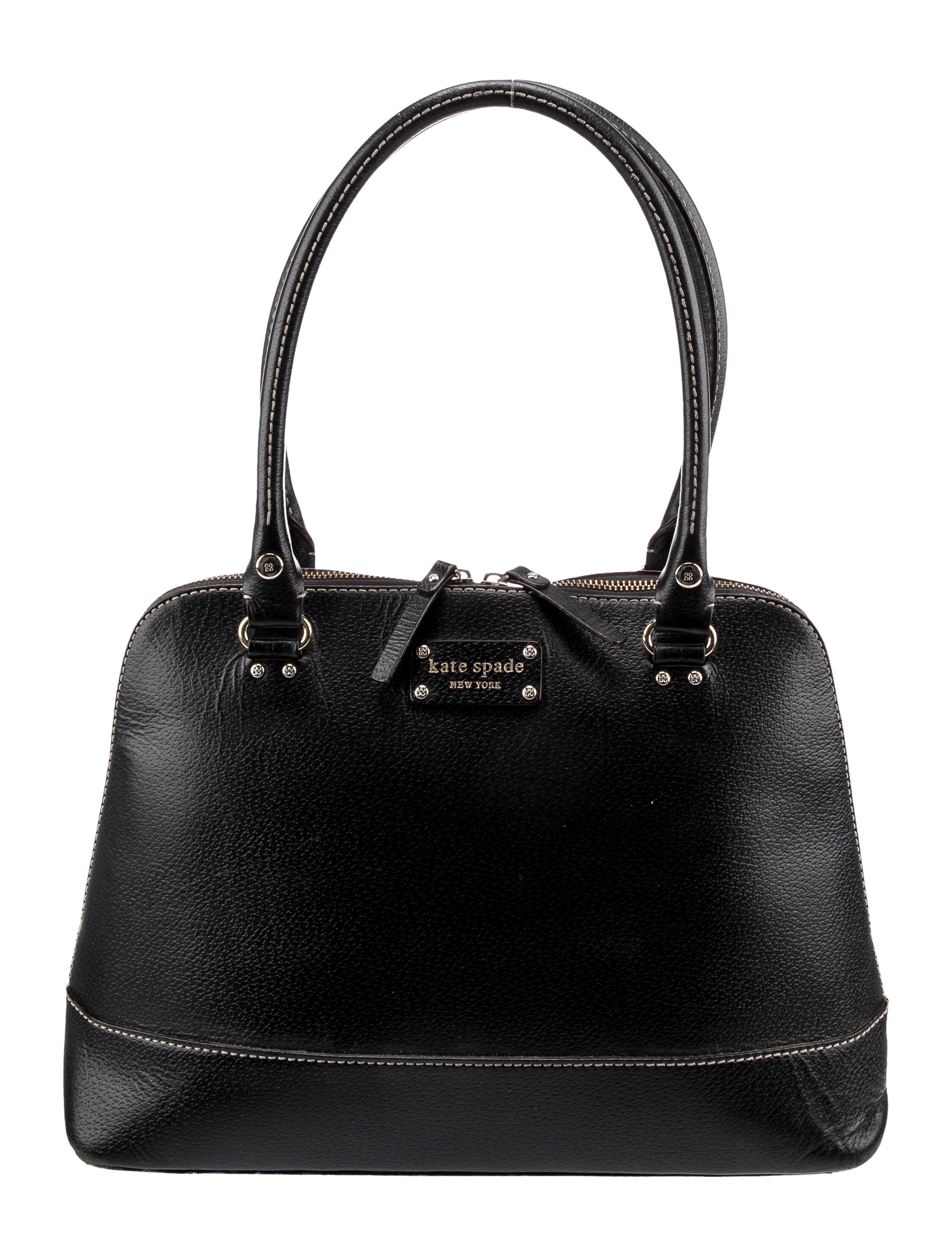 Kate Spade New York Leather Shoulder Bag - Black Shoulder Bags ...