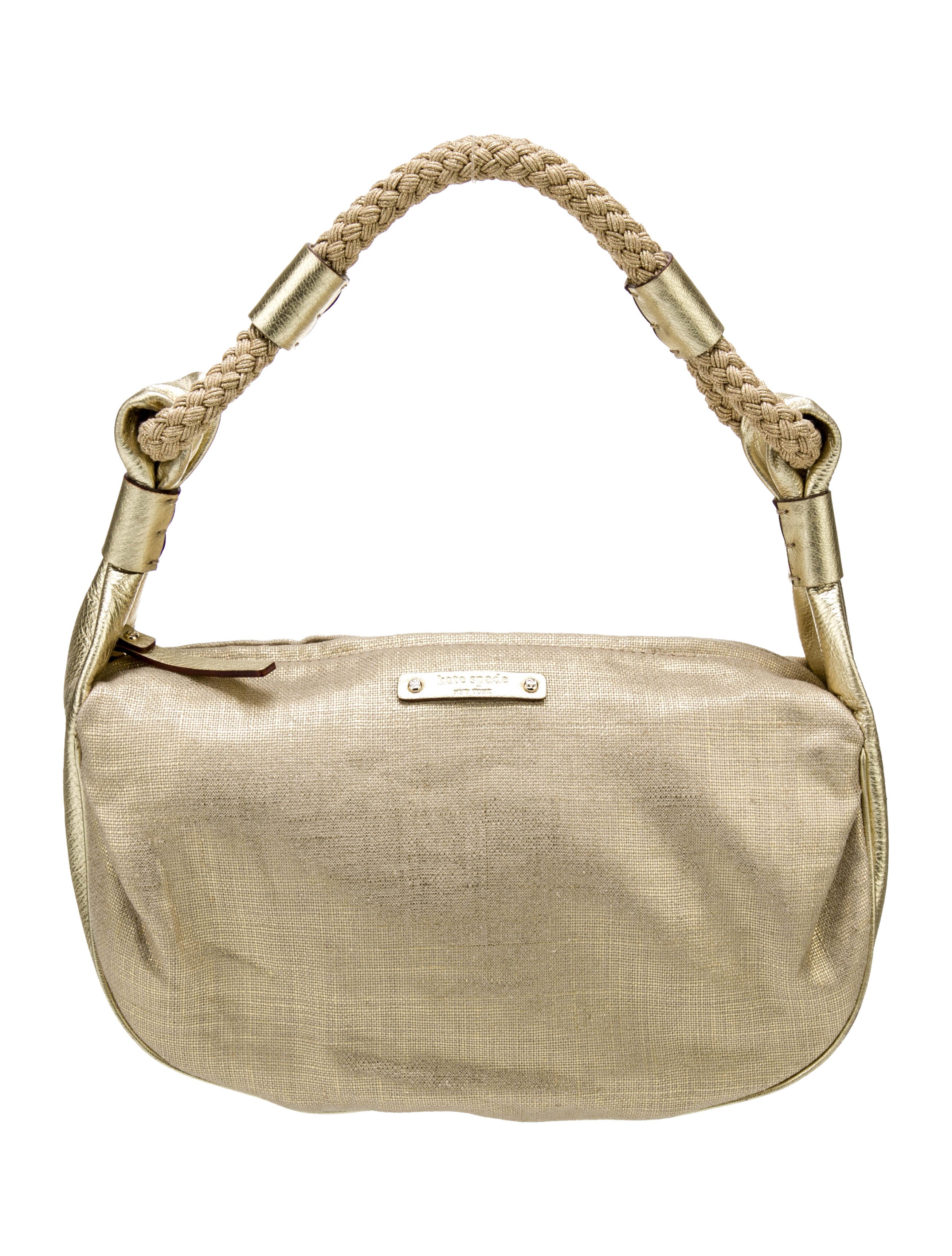 Kate Spade New York Metallic Handle Bag - Gold Handle Bags, Handbags ...
