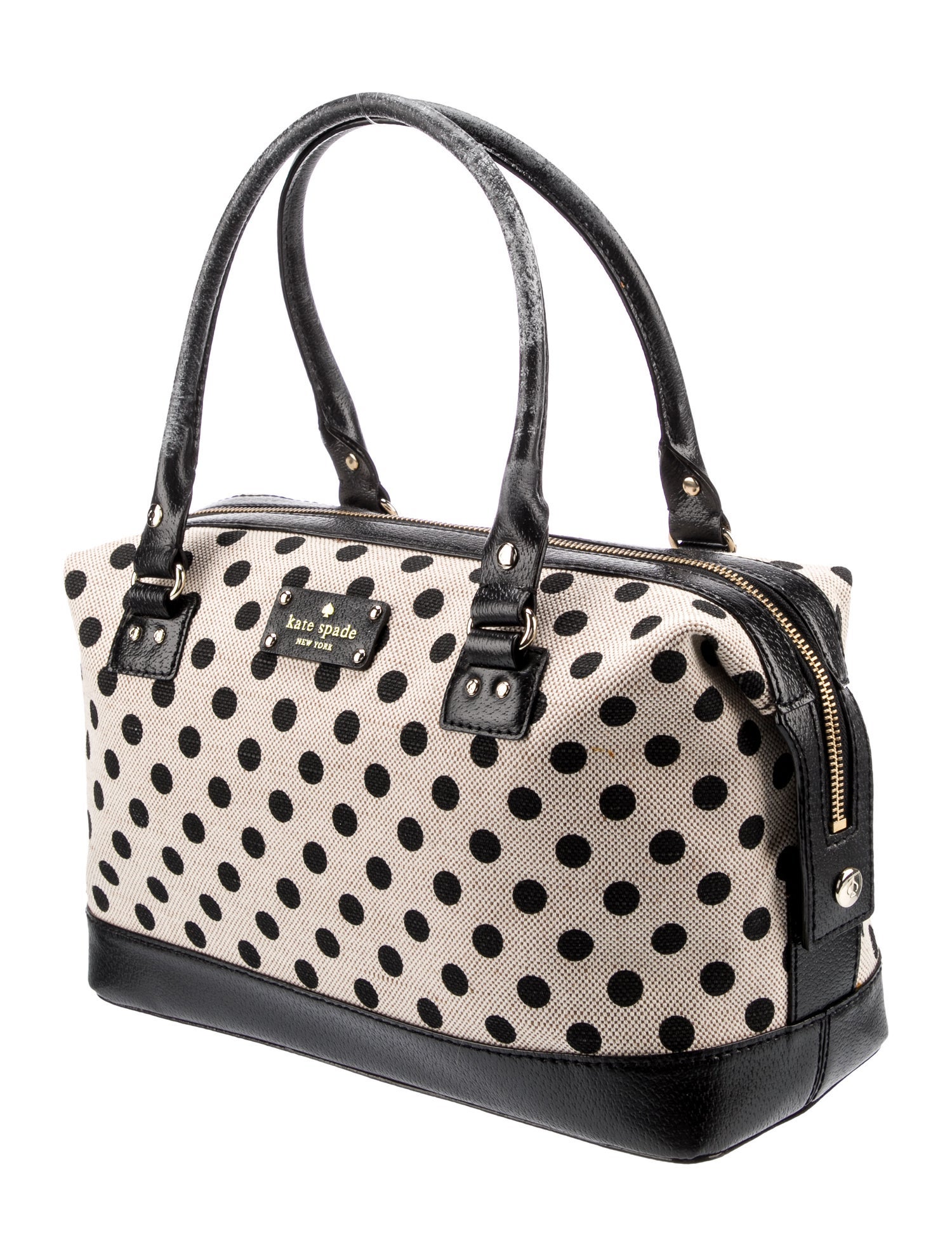 Kate Spade New York Patterned Canvas Shoulder Bag - Neutrals Shoulder ...