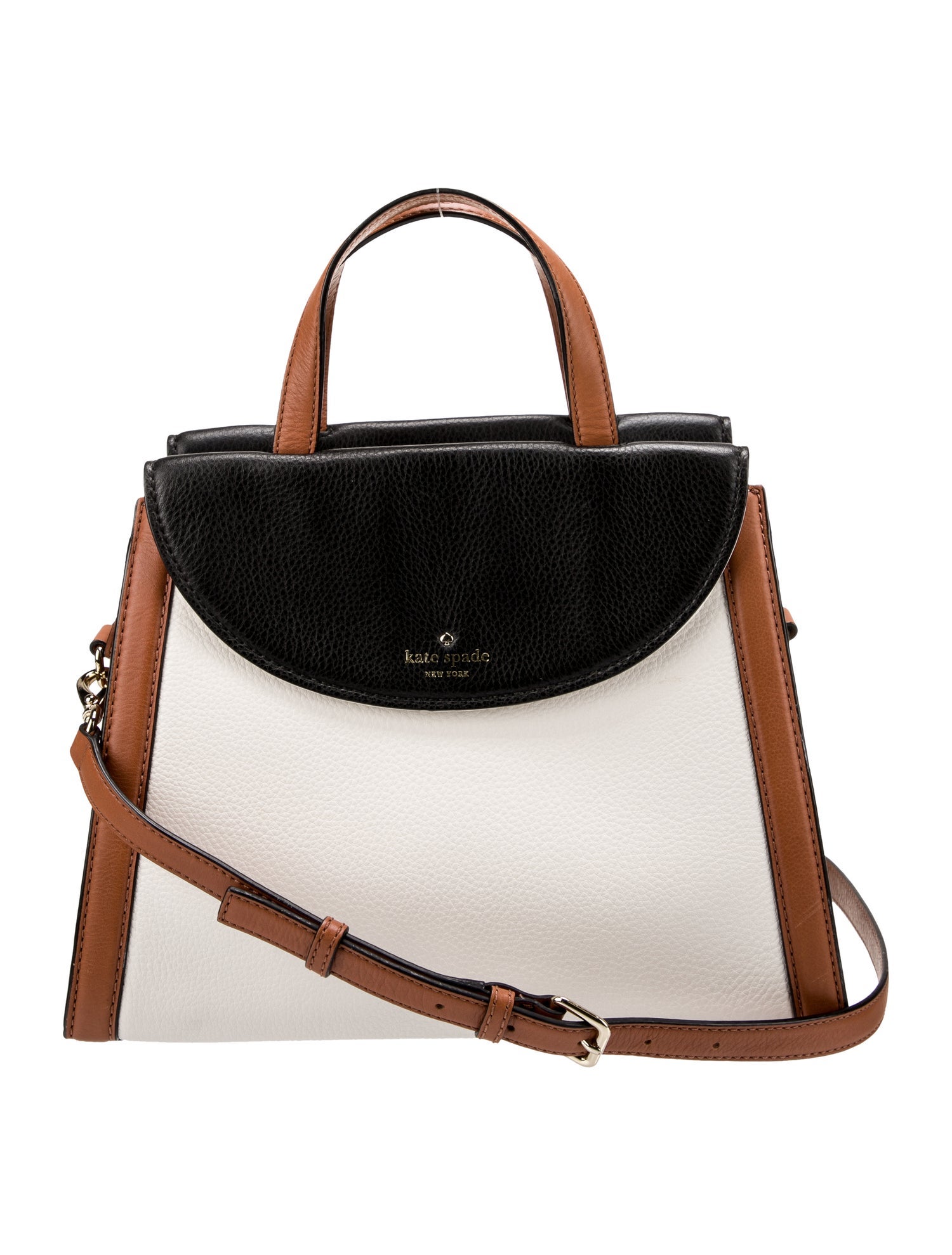 Kate Spade New York Leather Shoulder Bag - Brown Shoulder Bags ...