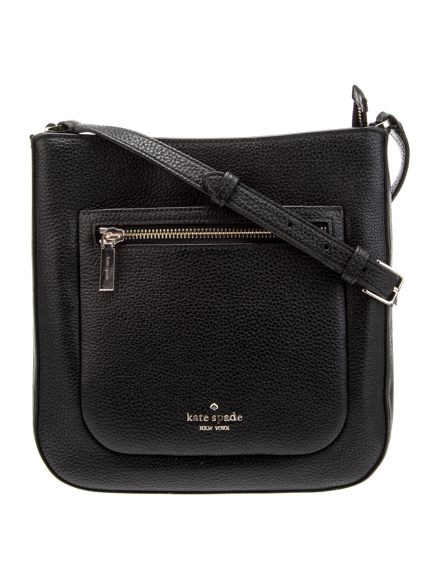 Kate Spade New York Small Leather Crossbody Bag - Black Crossbody Bags ...