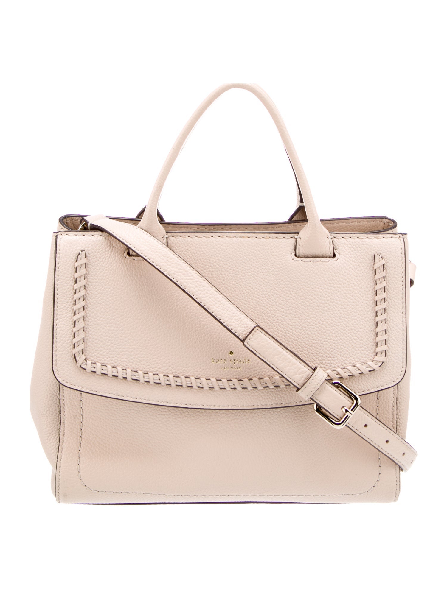 Kate Spade New York Leather Shoulder Bag - Neutrals Shoulder Bags ...