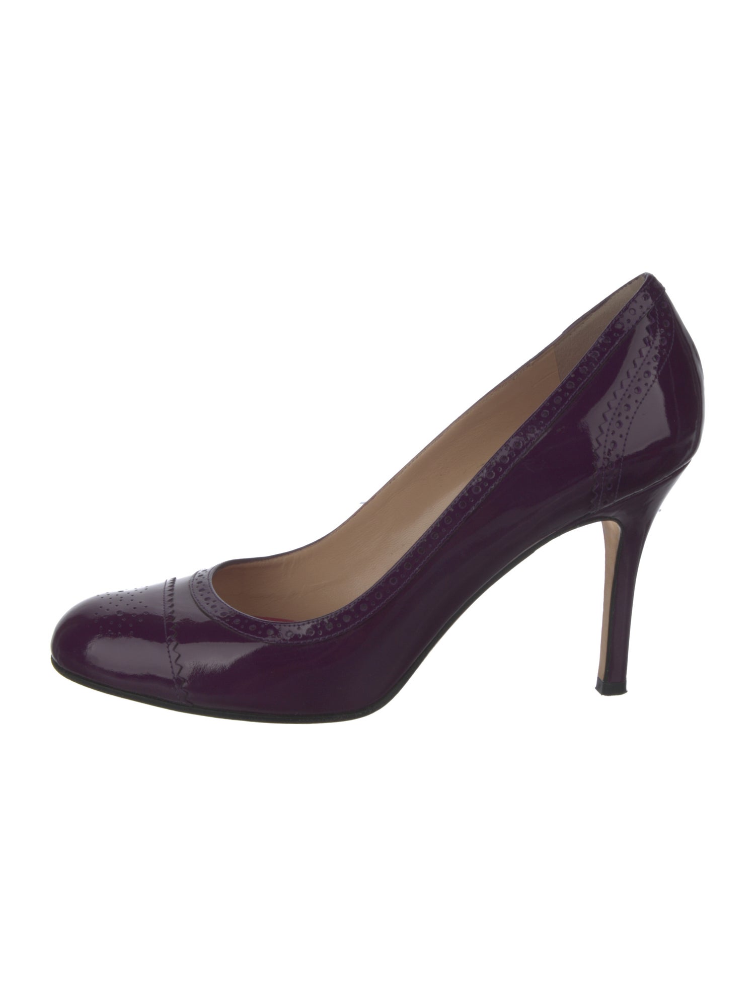 Kate Spade New York Patent Leather Pumps - Purple Pumps, Shoes ...