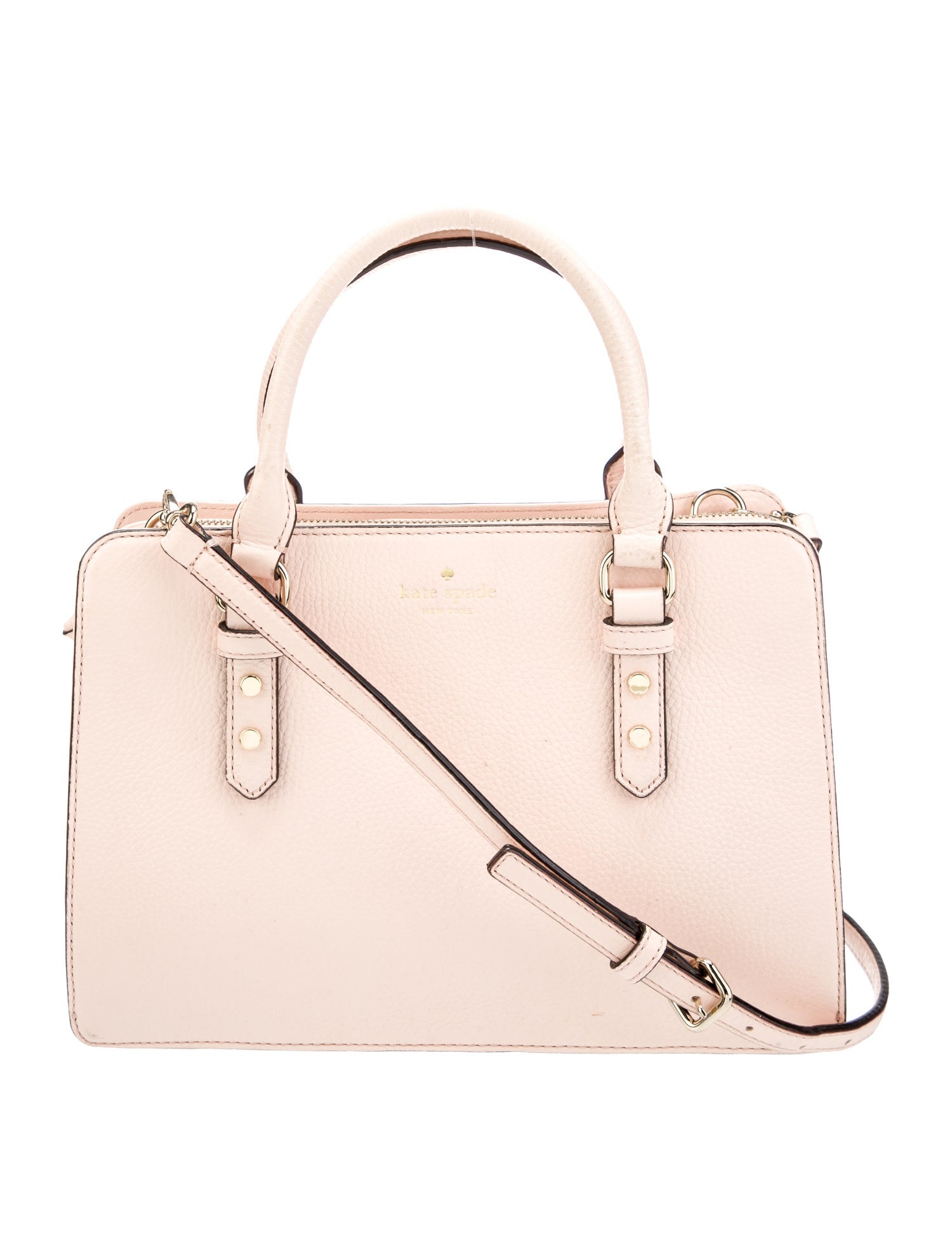 Kate Spade New York Leather Handle Bag - White Handle Bags, Handbags ...