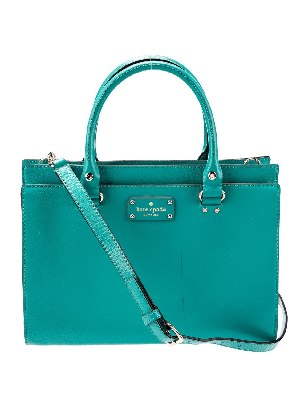 Kate Spade New York Leather Shoulder Bag - Blue Handle Bags, Handbags ...