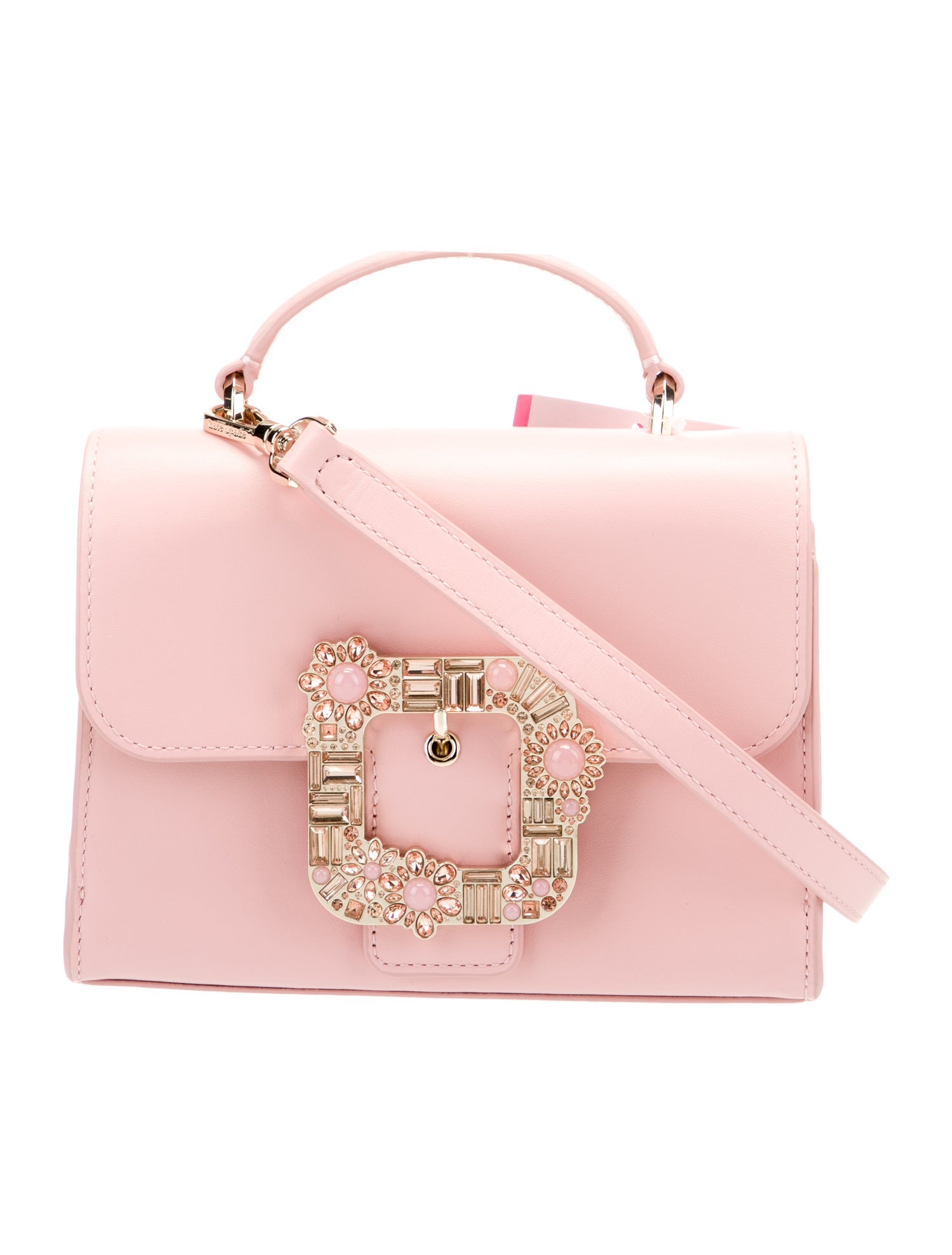 Kate Spade New York Crystal Embellished Leather Handle Bag w/Tags ...