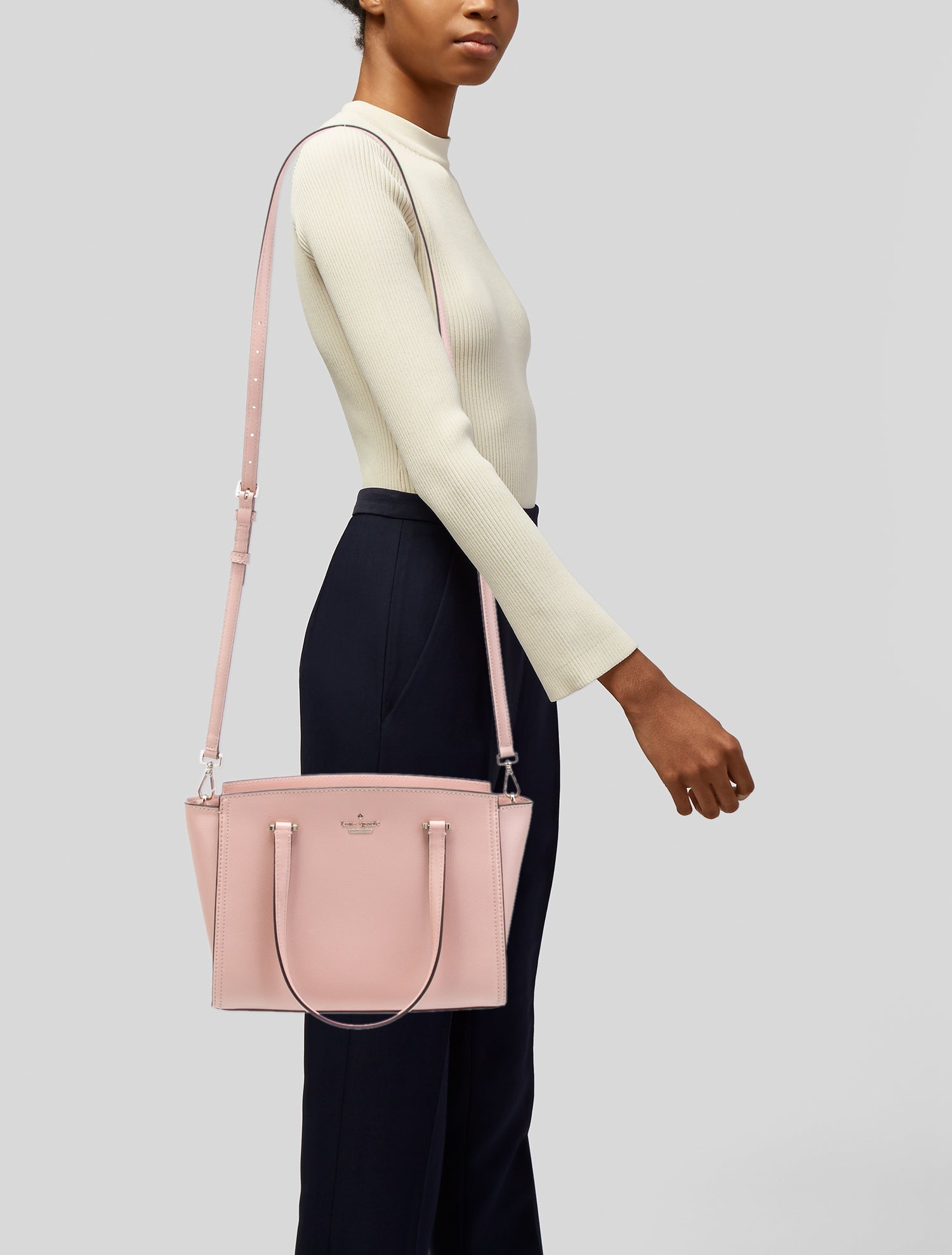 Kate Spade New York Saffiano Leather Crossbody Bag - Pink Crossbody ...