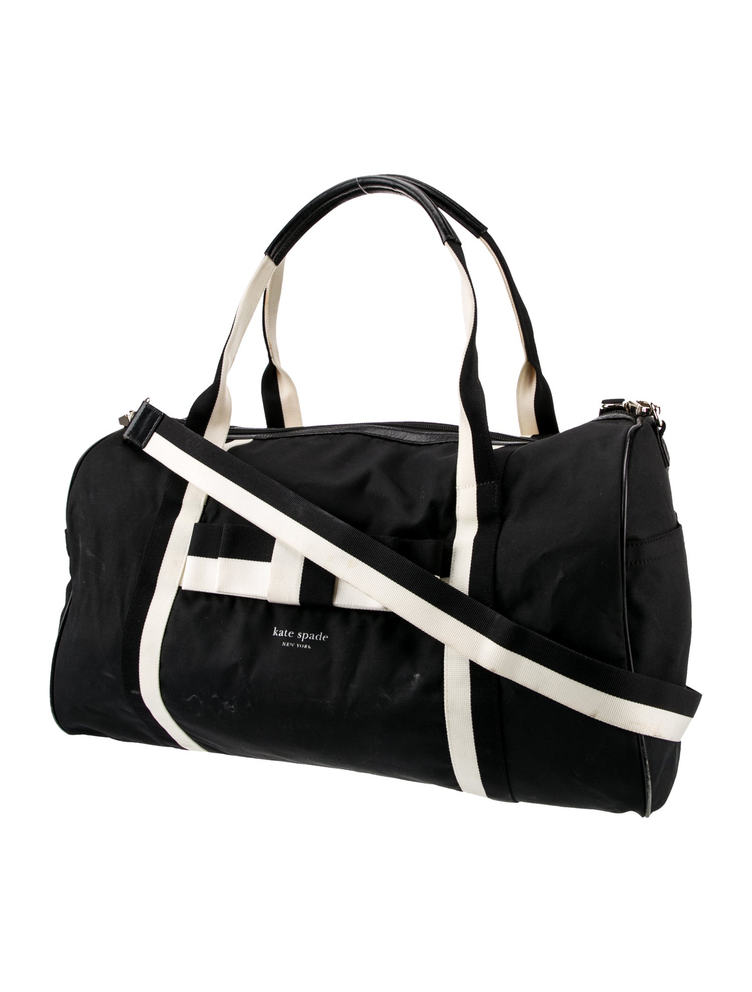 Kate Spade New York Nylon Luggage Bag - Black Luggage and Travel ...