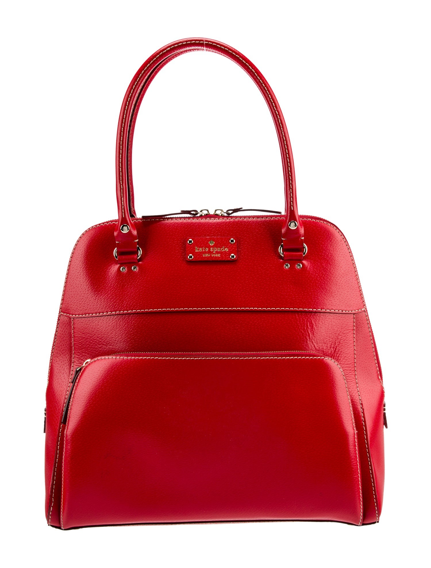 Kate Spade New York Dome Leather Shoulder Bag - Red Shoulder Bags ...
