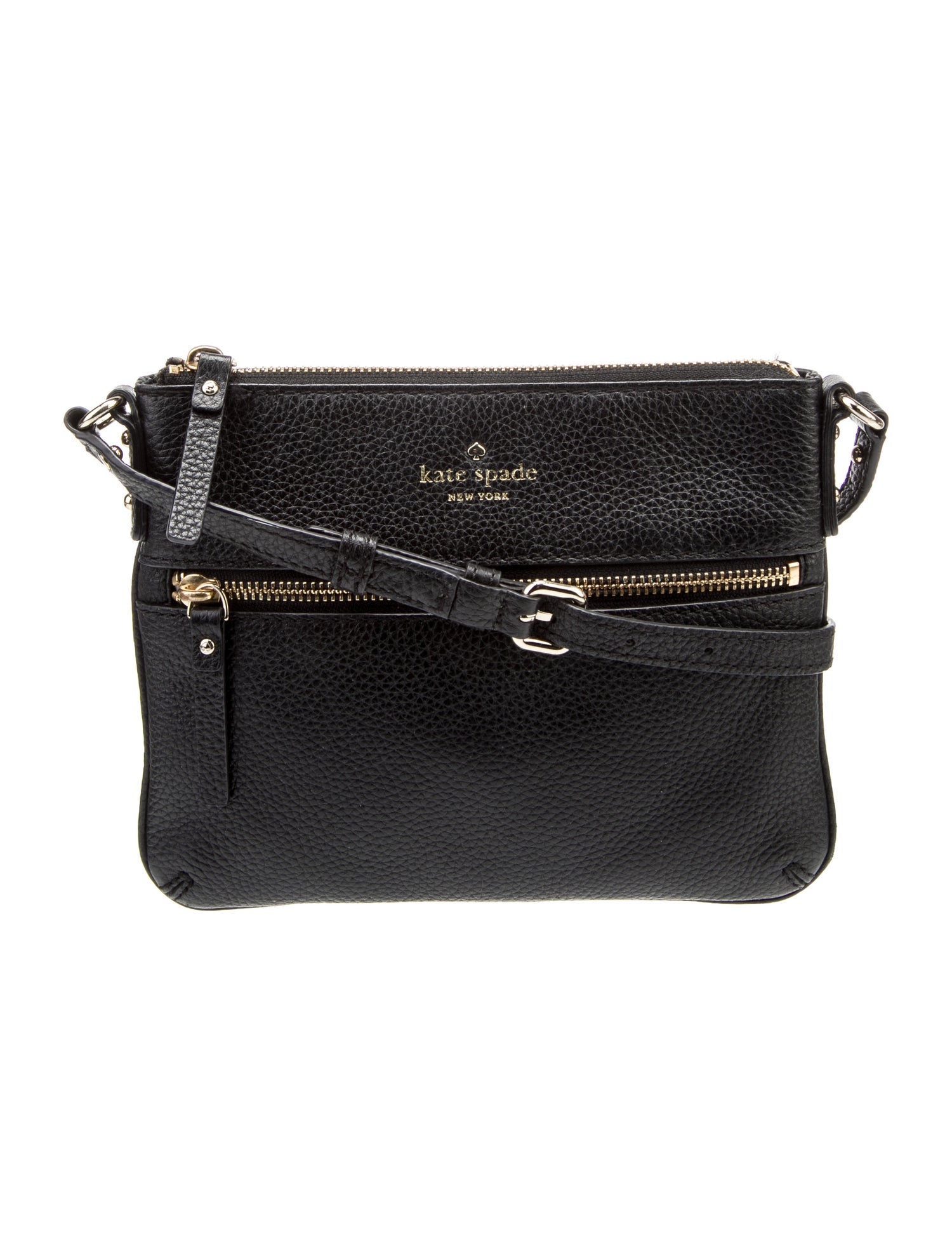 Kate Spade New York Leather Laser Cut Crossbody Bag - Blue Crossbody ...