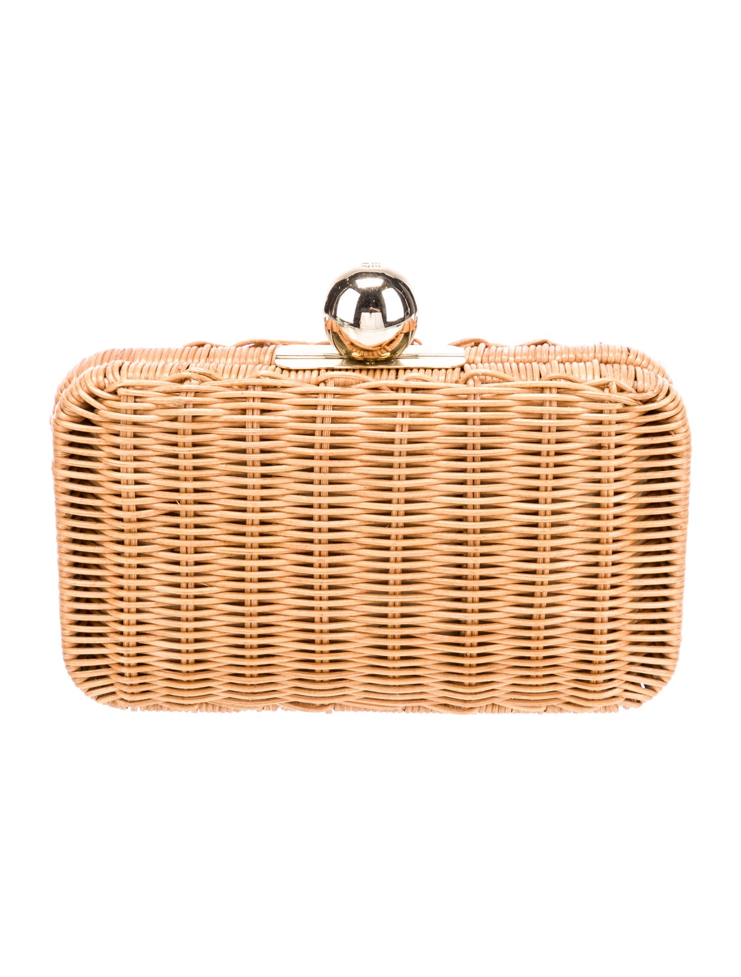 Rodo Solid Wicker Clutch - Neutrals Clutches, Handbags - W8R22122 | The ...