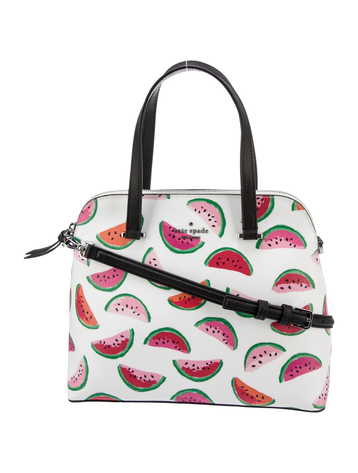 Kate Spade New York Printed Handle Bag - Blue Handle Bags, Handbags ...