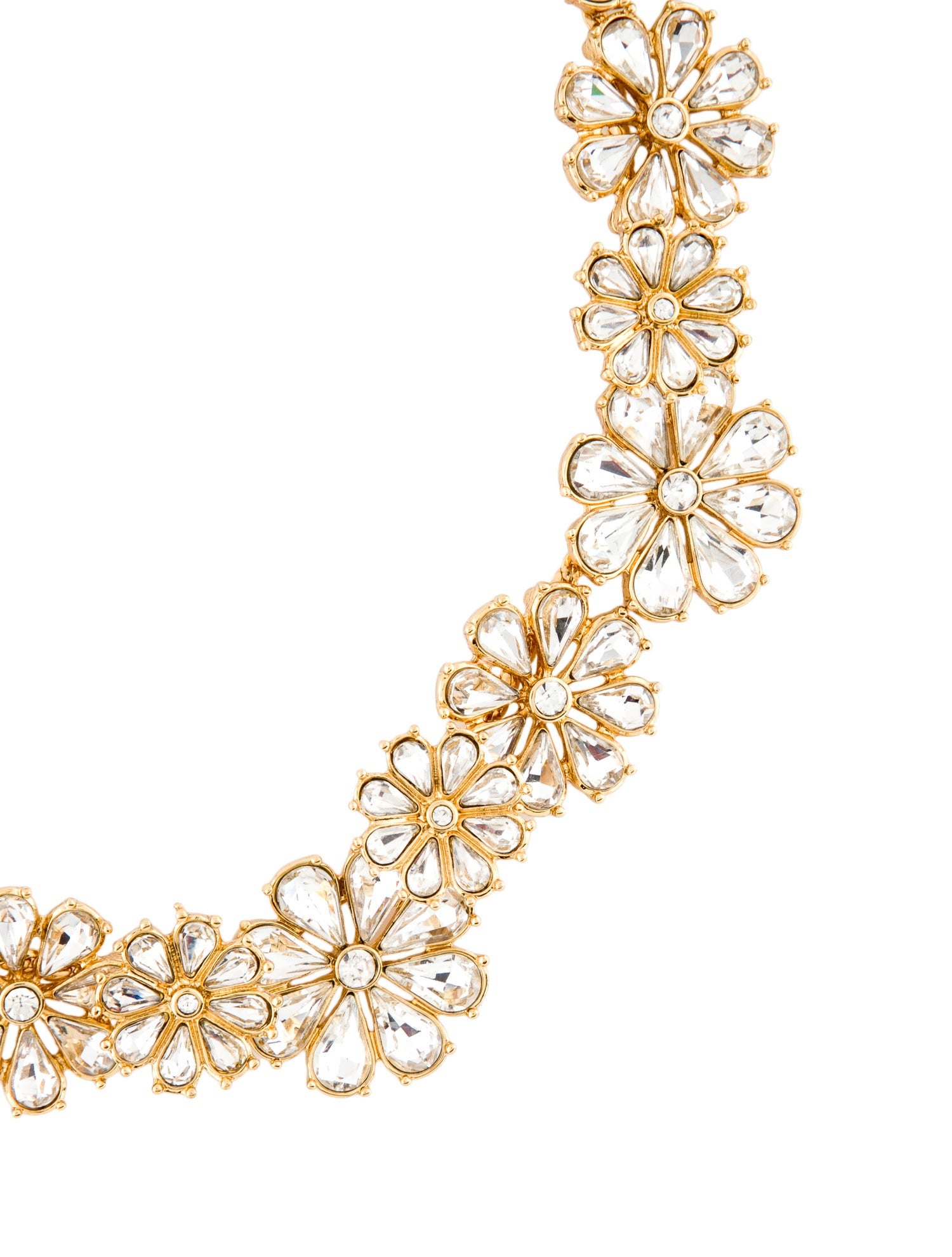 Kate Spade New York Resin & Crystal Collar Necklace - Gold-Tone Metal ...