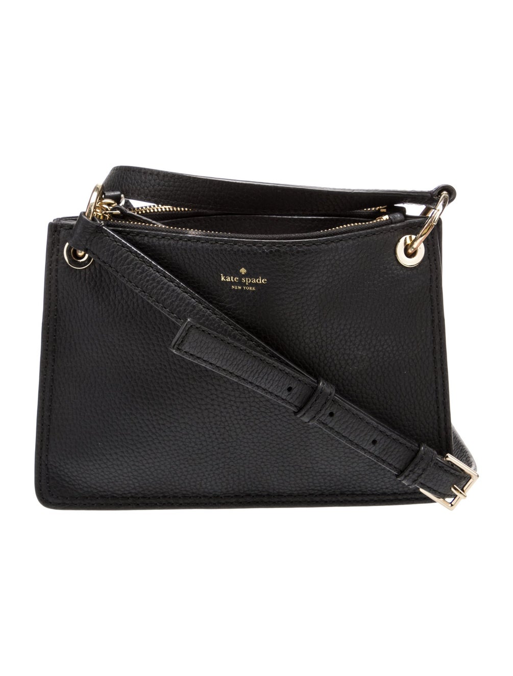 Kate Spade New York Leather Crossbody Bag - Black Crossbody Bags ...