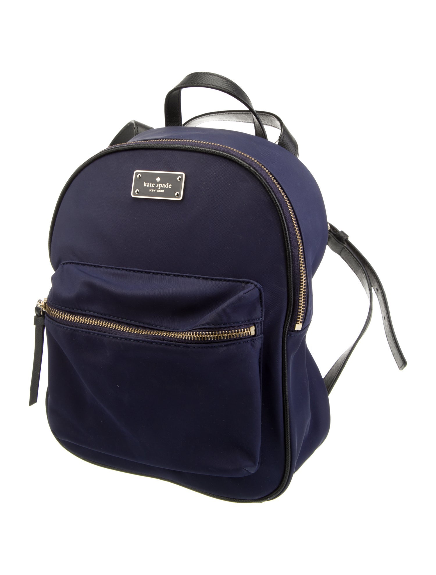 Kate Spade New York Leather Trim Backpack - Black Backpacks, Handbags ...