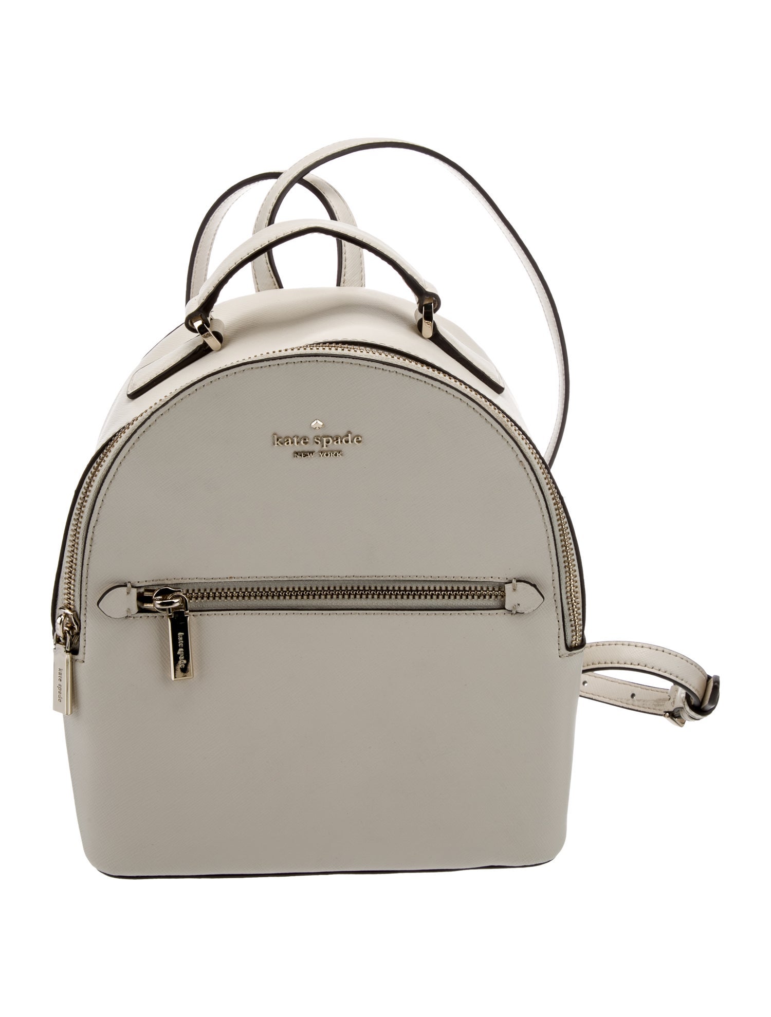 Kate Spade New York Small Leather Backpack - Neutrals Backpacks ...