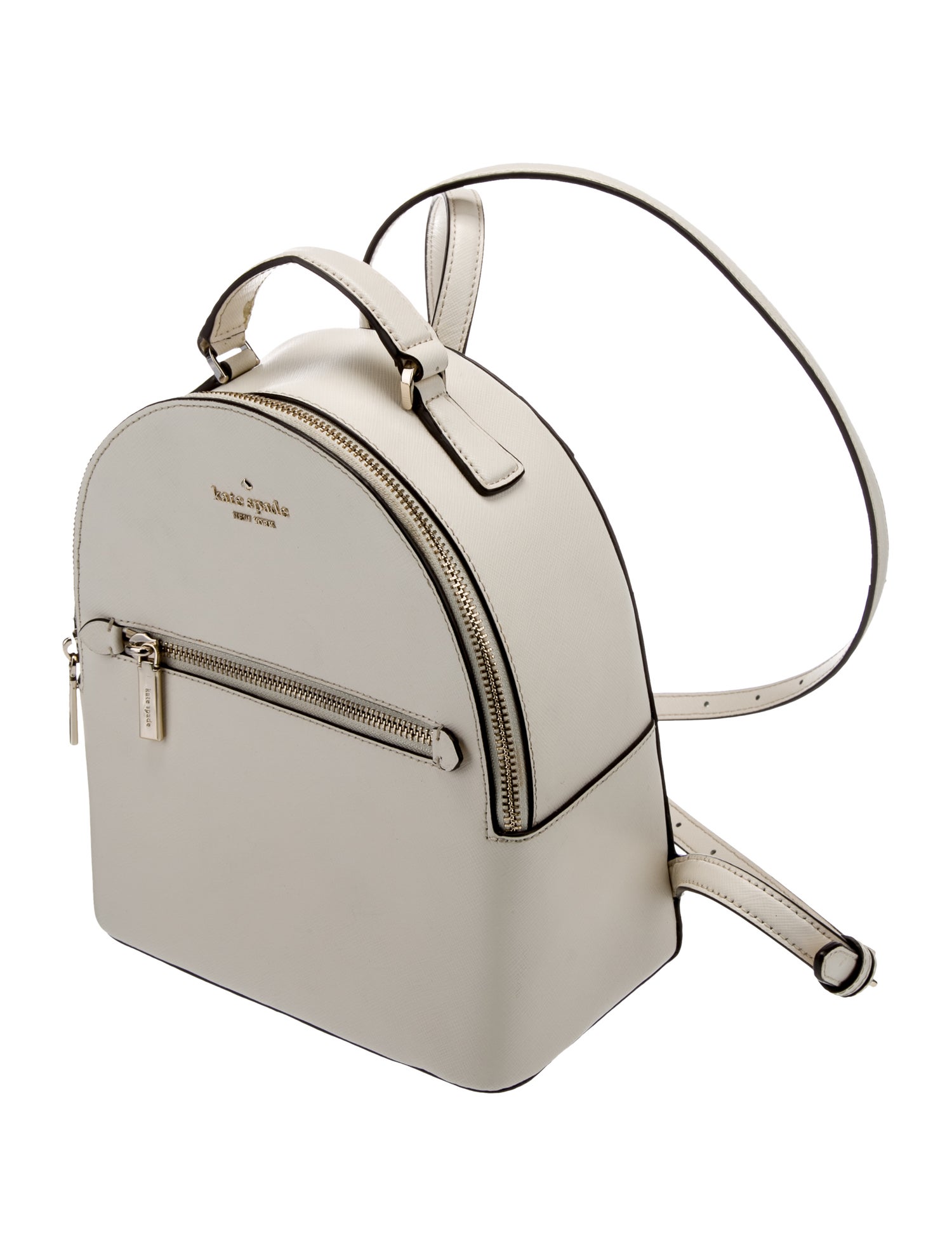 Kate Spade New York Small Leather Backpack - Neutrals Backpacks ...