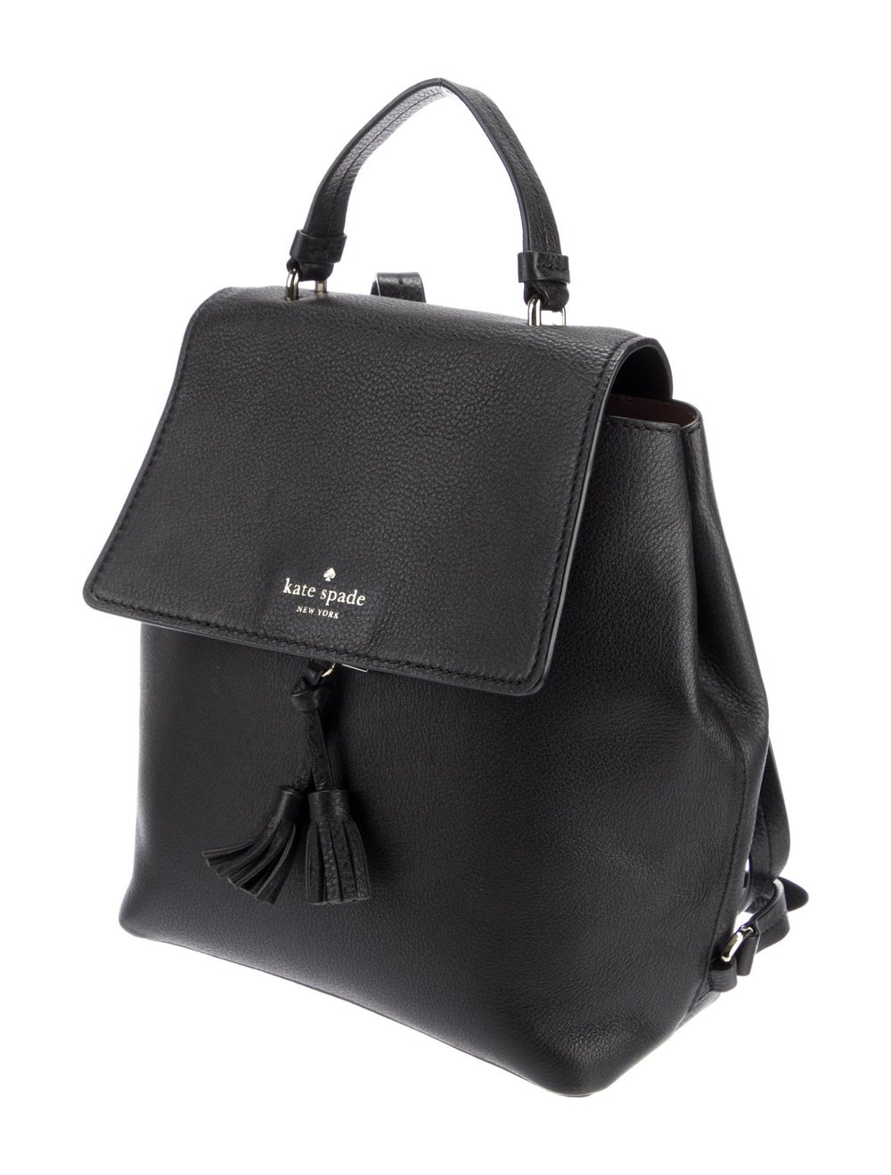 Kate Spade New York Leather Backpack - Black Backpacks, Handbags ...
