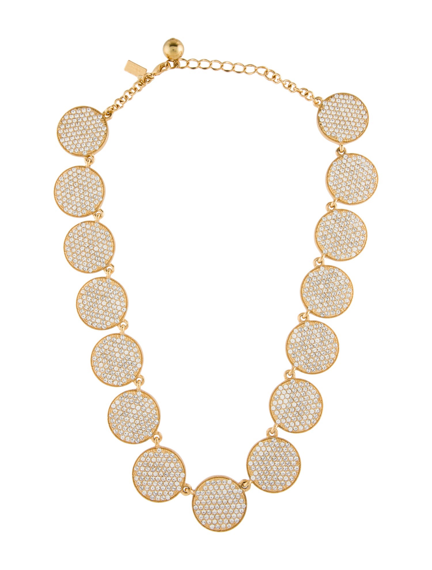 Kate Spade New York Resin Marble Collar Necklace - Gold-Tone Metal ...
