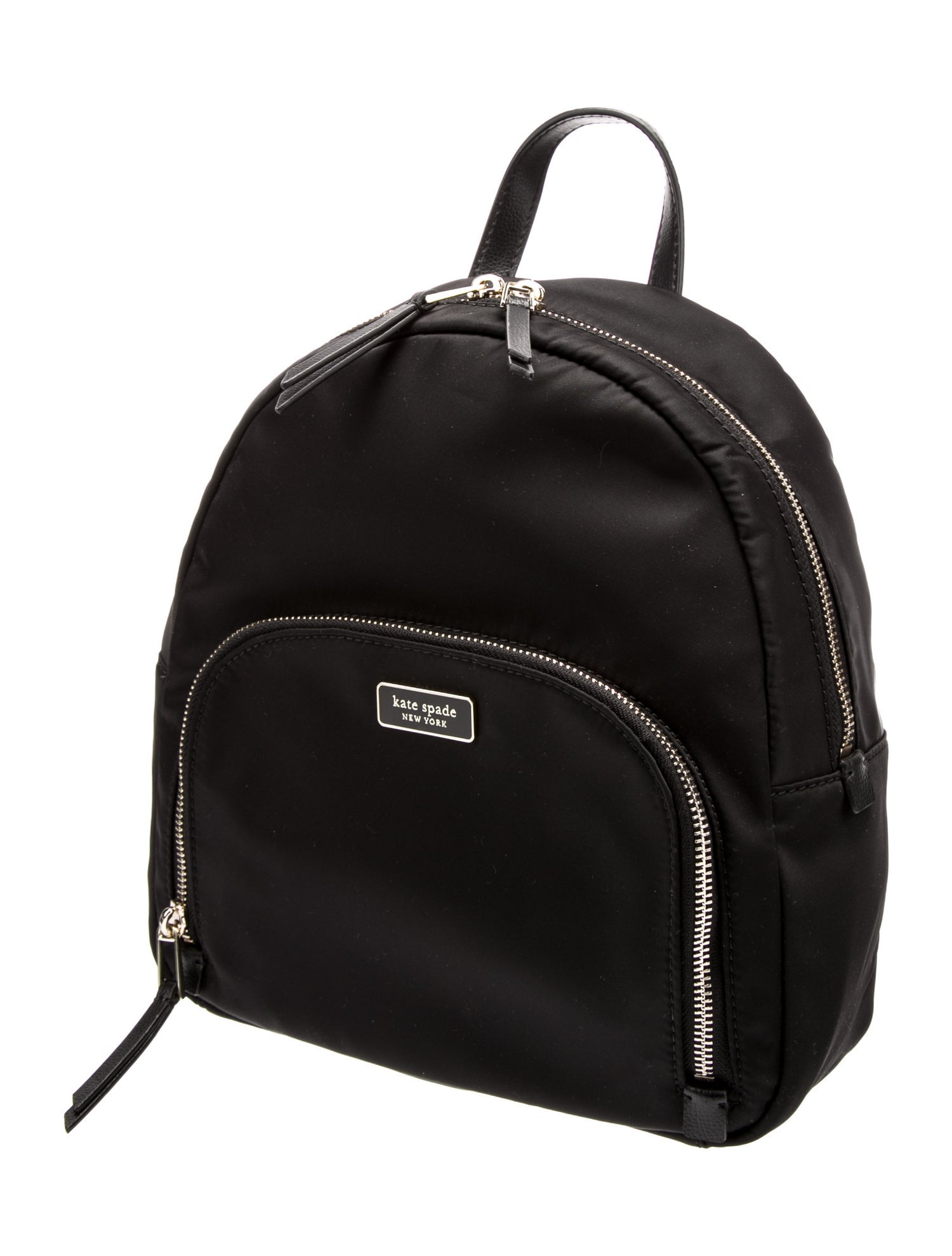 Kate Spade New York Leather Trim Backpack - Black Backpacks, Handbags ...