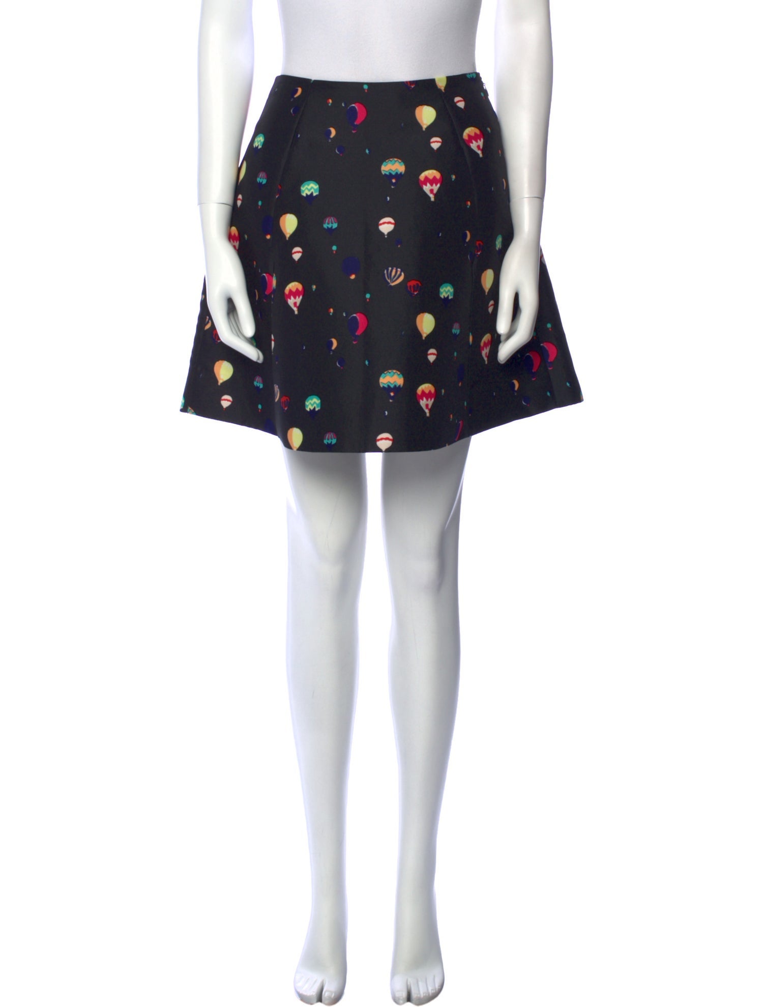 Kate Spade New York Printed Mini Skirt - Black Skirts, Clothing ...