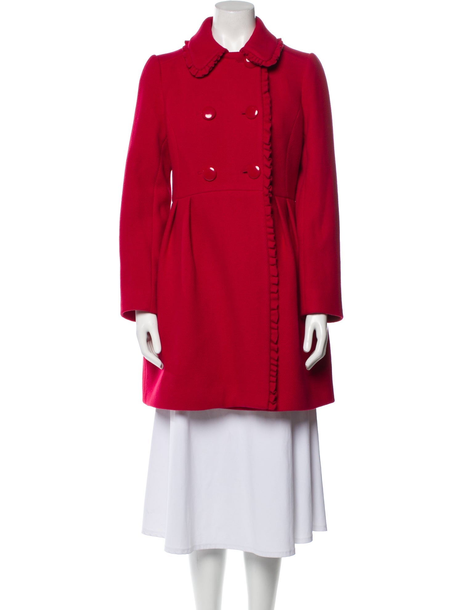 Kate Spade New York Coat - Red Coats, Clothing - WKA380622 | The RealReal