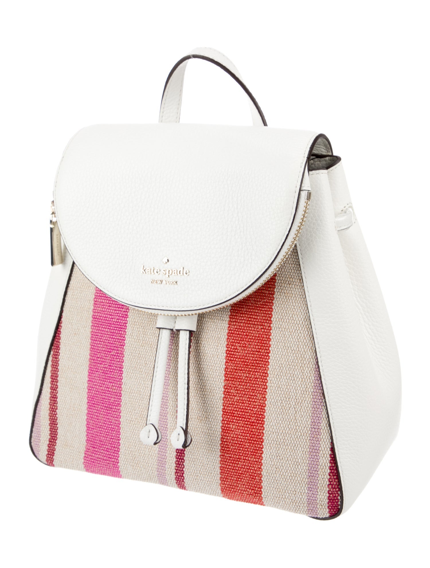 Kate Spade New York Grained Leather Backpack - Black Backpacks ...