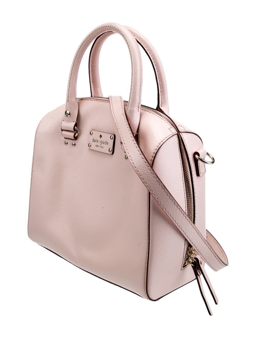 Kate Spade New York Leather Handle Bag - Pink Handle Bags, Handbags ...