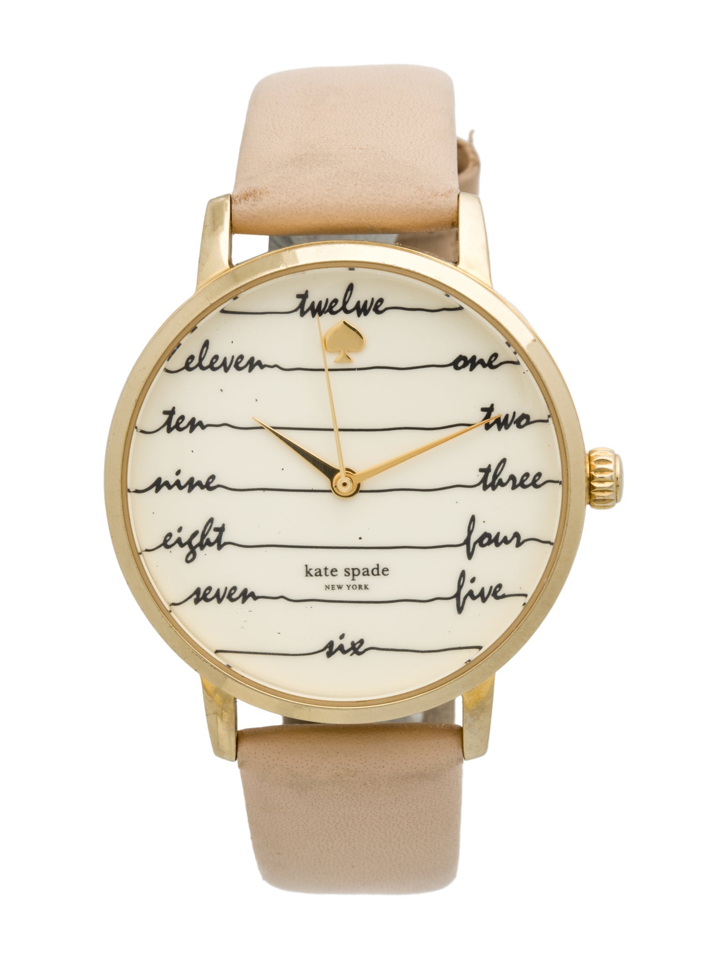 Kate Spade New York Metro Vachetta Watch - KSW1059 | The RealReal
