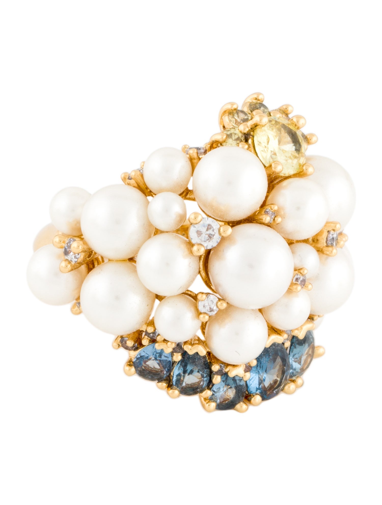 Kate Spade New York Faux Pearl & Cubic Zirconia Rain Or Shine Cocktail ...