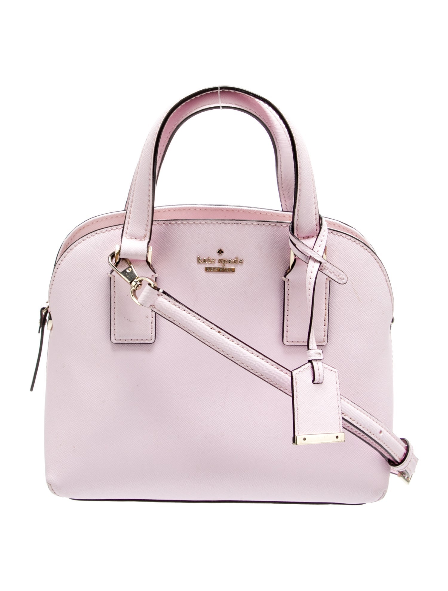 Kate Spade New York Leather Handle Bag - Pink Handle Bags, Handbags ...