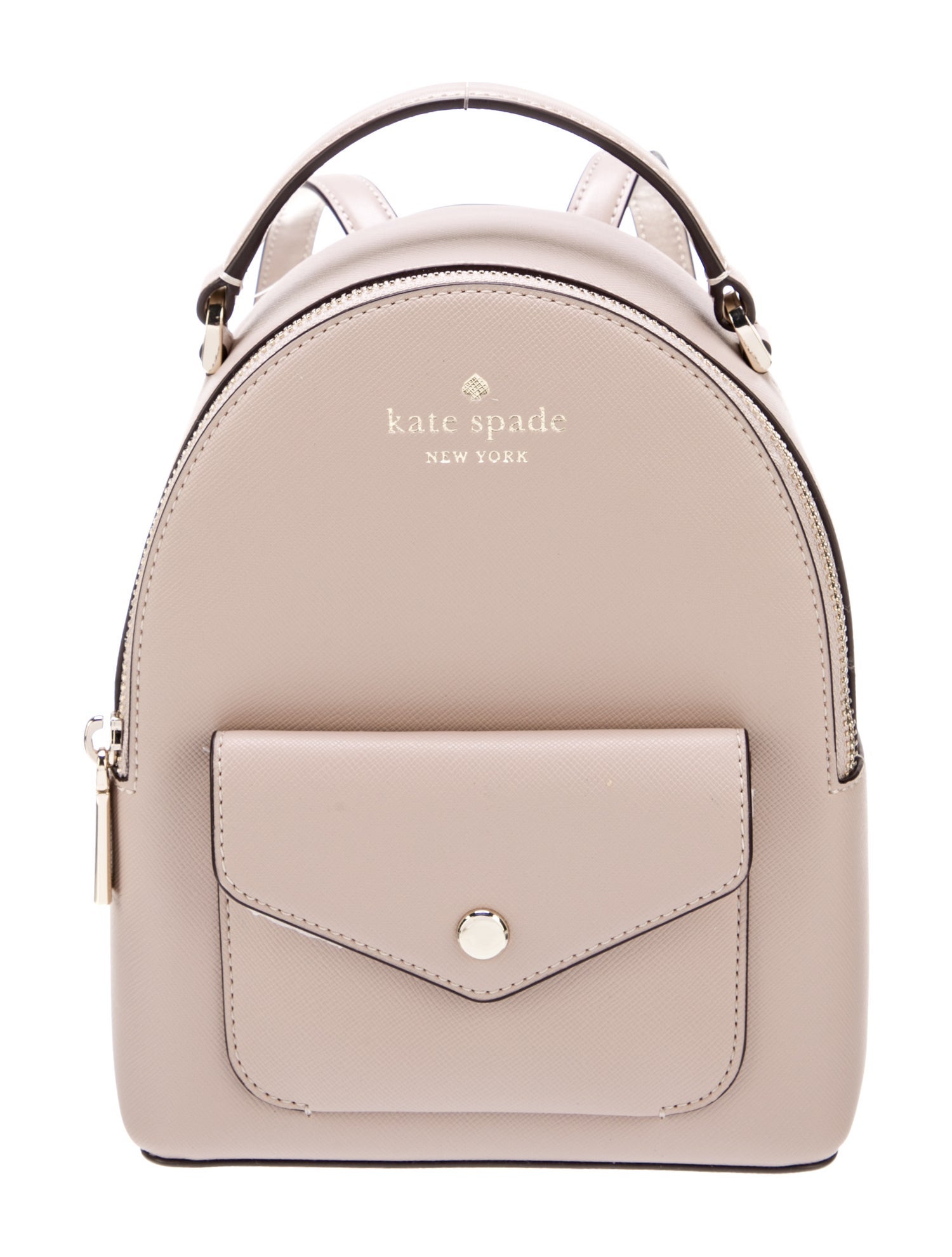 Kate Spade New York Small Leather Backpack - Neutrals Backpacks ...