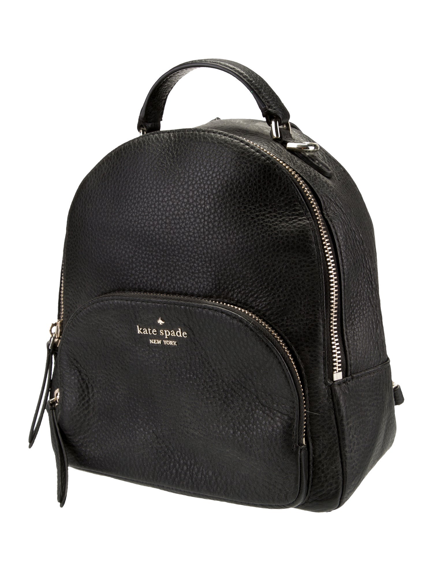 Kate Spade New York Leather Backpack - Black Backpacks, Handbags ...