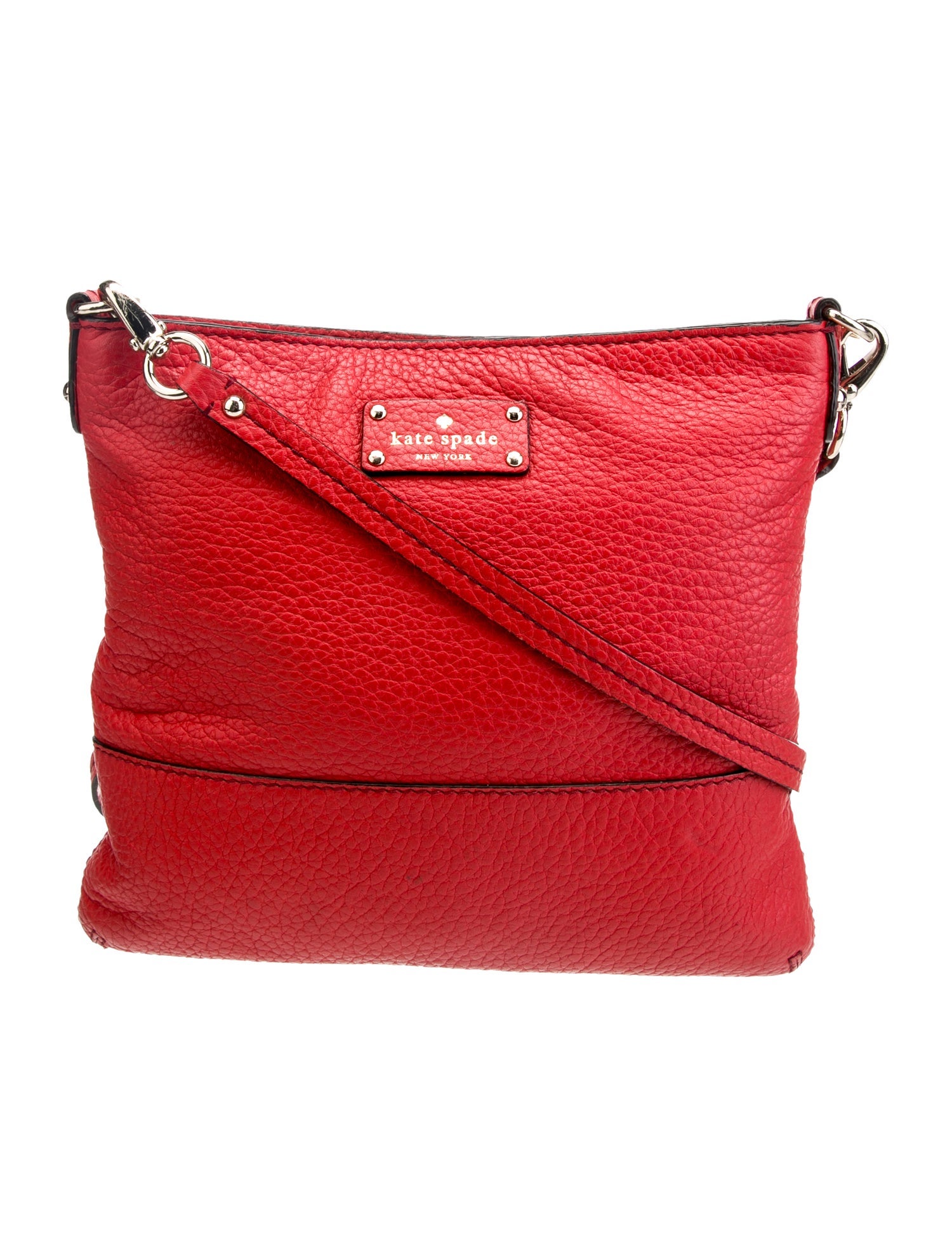 Kate Spade New York Leather Cross Body - Red Crossbody Bags, Handbags ...