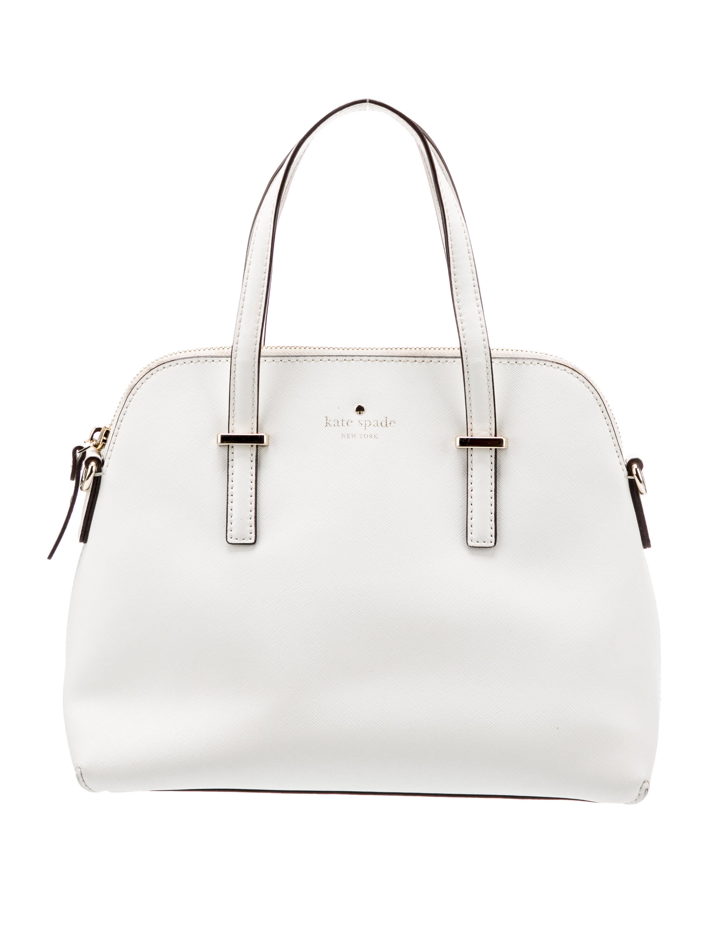 Kate Spade New York Saffiano Leather Top Handle Bag - White Handle Bags ...
