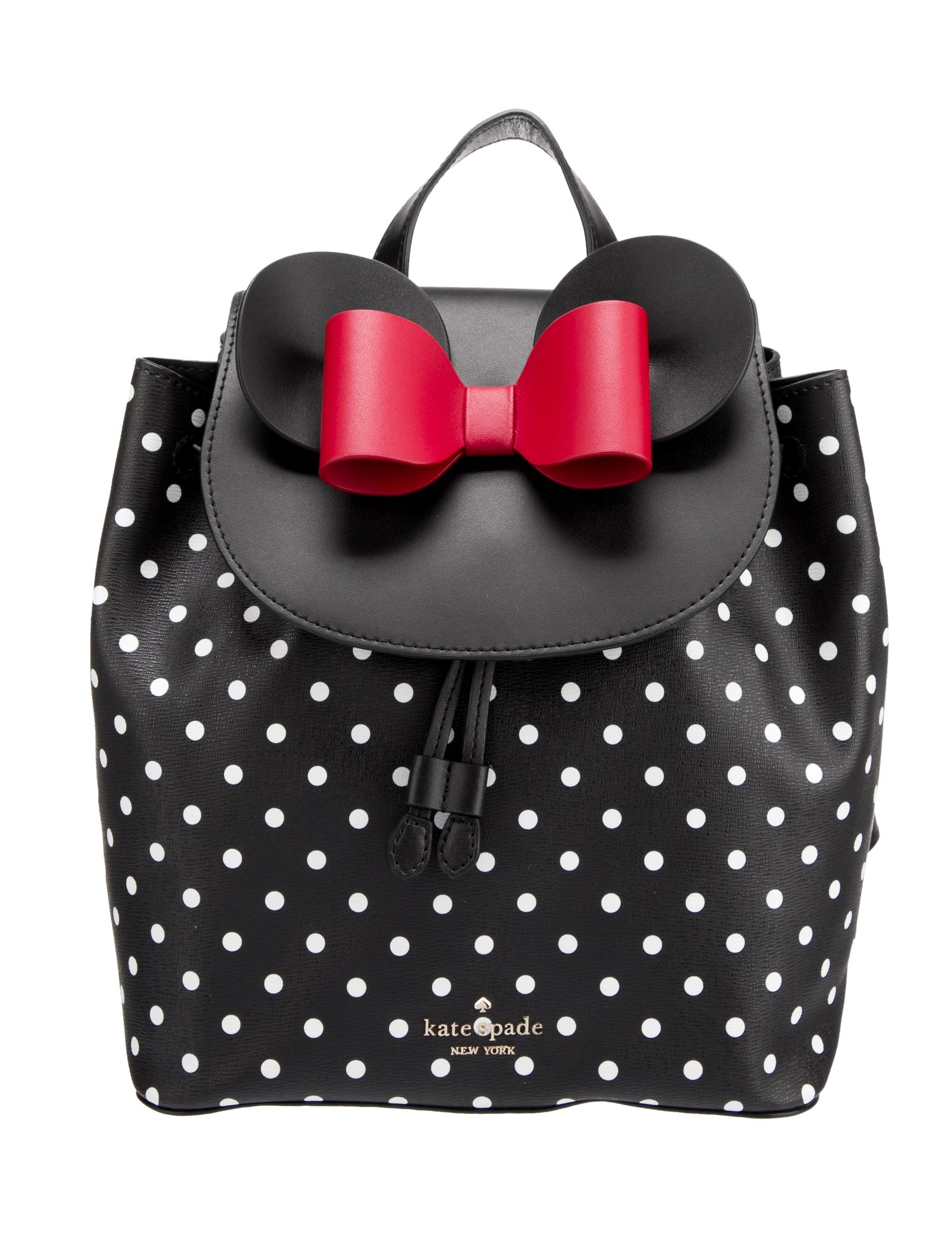 Kate Spade x Disney Saffiano Leather Backpack - Black Backpacks ...