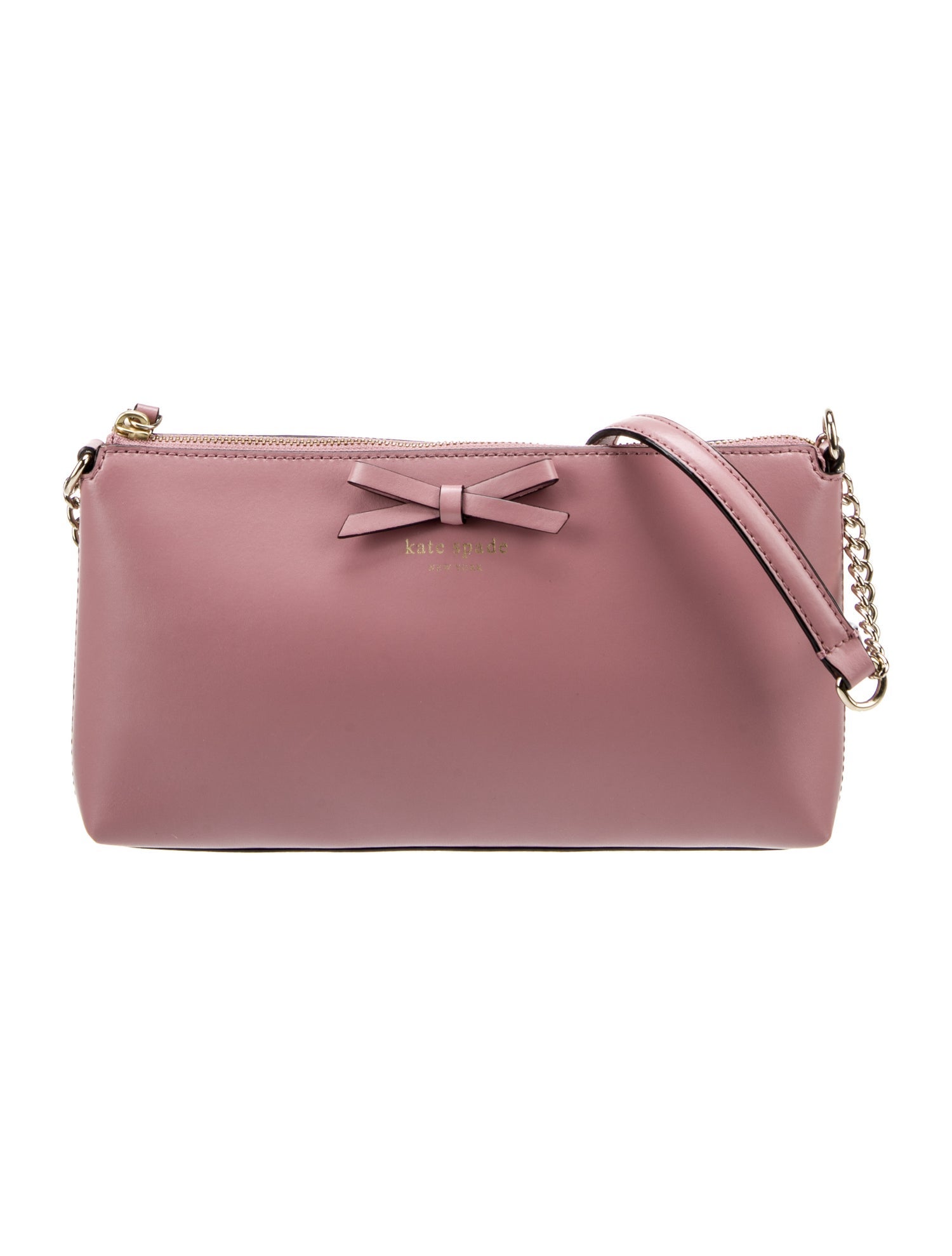 Kate Spade New York Leather Crossbody Bag - Pink Crossbody Bags ...